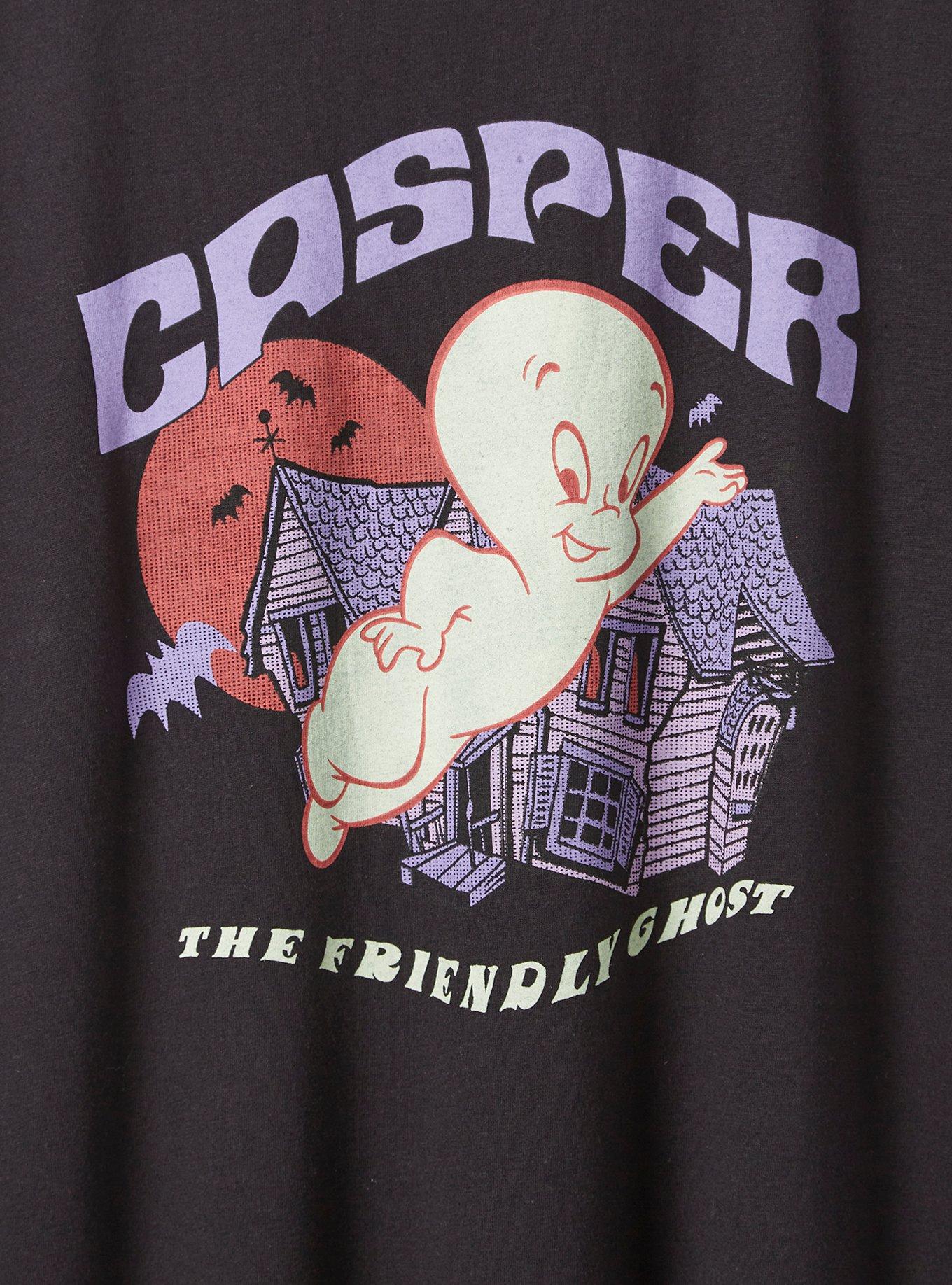 Plus Size - Casper Ghost Classic Fit Cotton Crew Neck Tee - Torrid