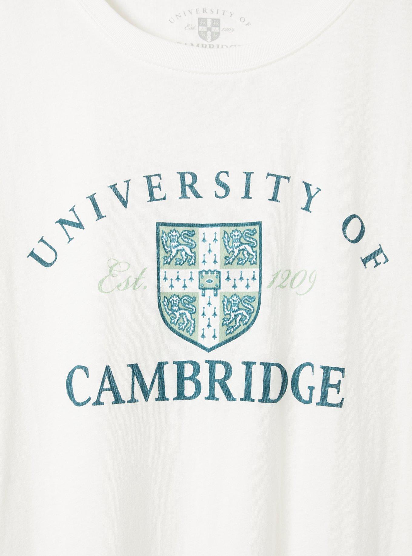 Plus Size - University of Cambridge Classic Fit Crew Neck Tee - Torrid