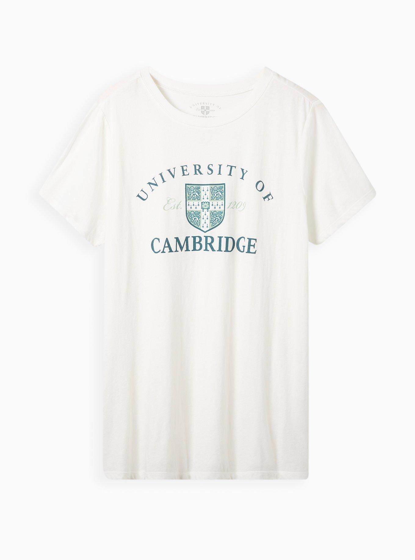 Plus Size - University of Cambridge Classic Fit Crew Neck Tee - Torrid