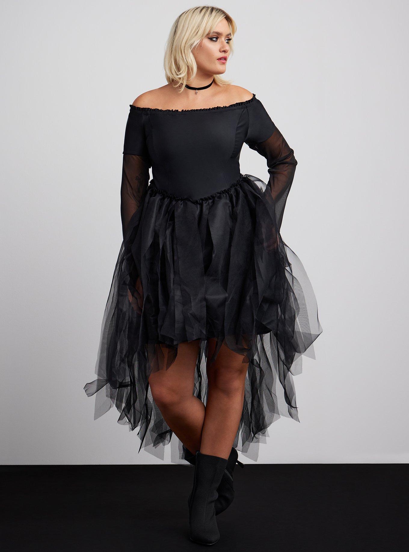 Plus Size - Halloween Costume Hi-Low Off Shoulder Dress - Torrid