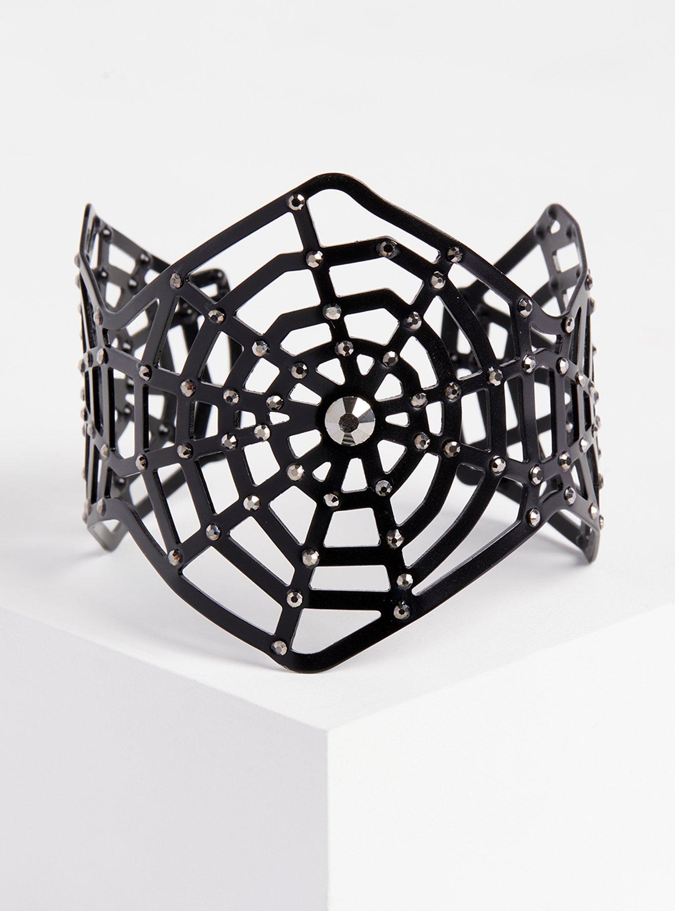 Plus Size - Spider Web Cuff Bracelet - Torrid