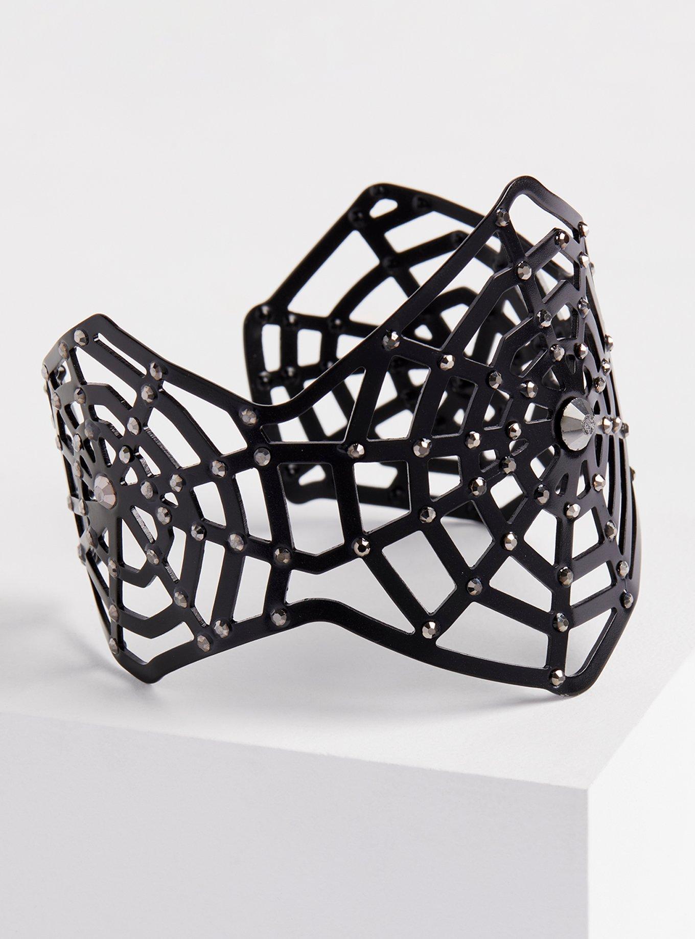 Plus Size - Spider Web Cuff Bracelet - Torrid