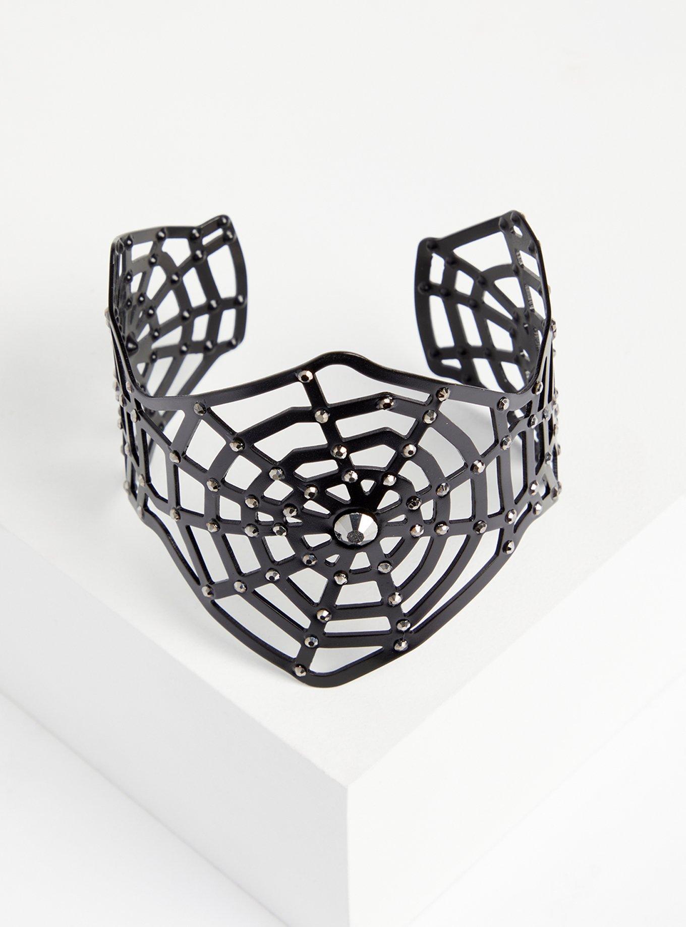 Plus Size - Spider Web Cuff Bracelet - Torrid