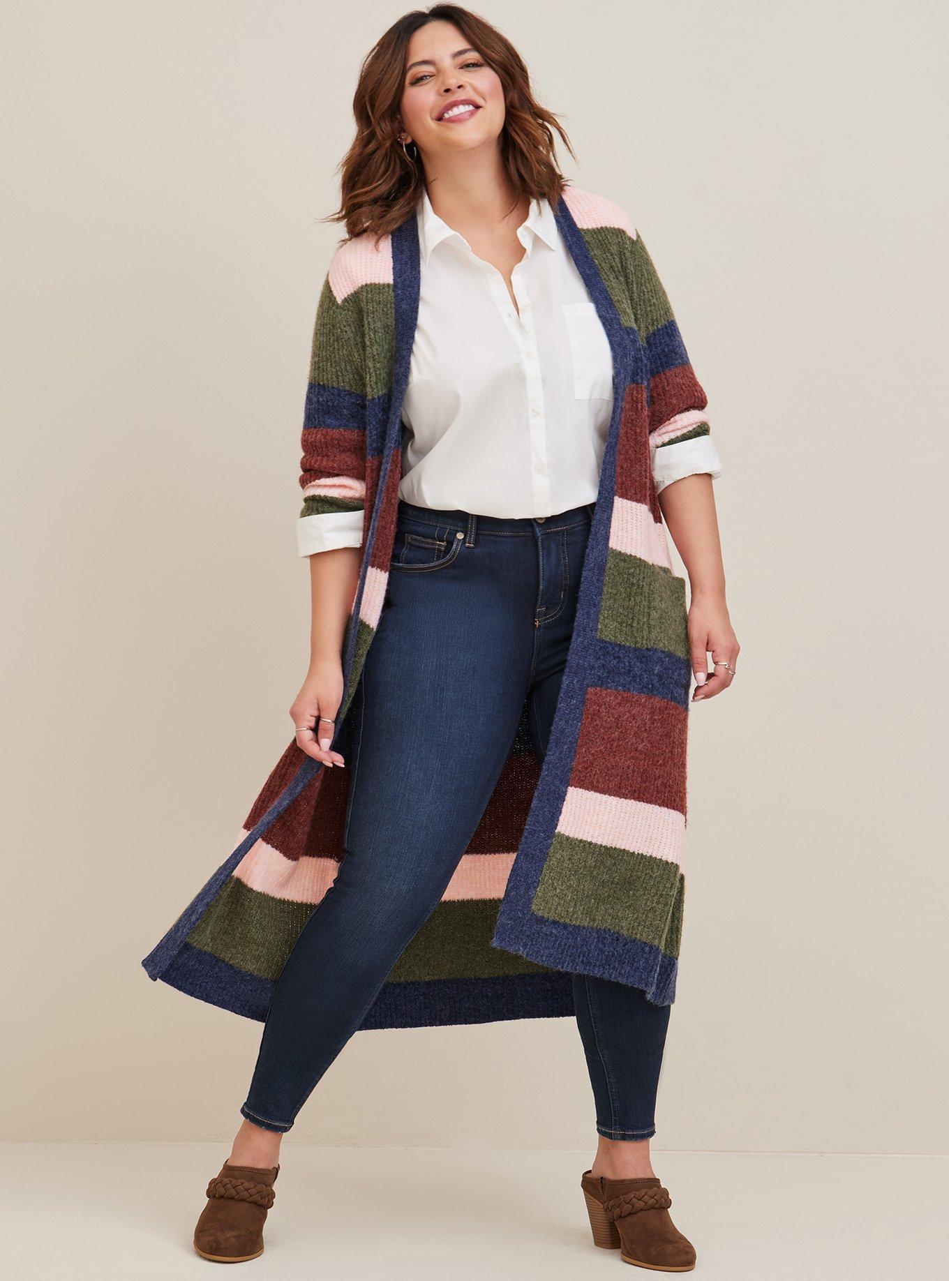 Plus Size - Chunky Duster Sweater - Torrid