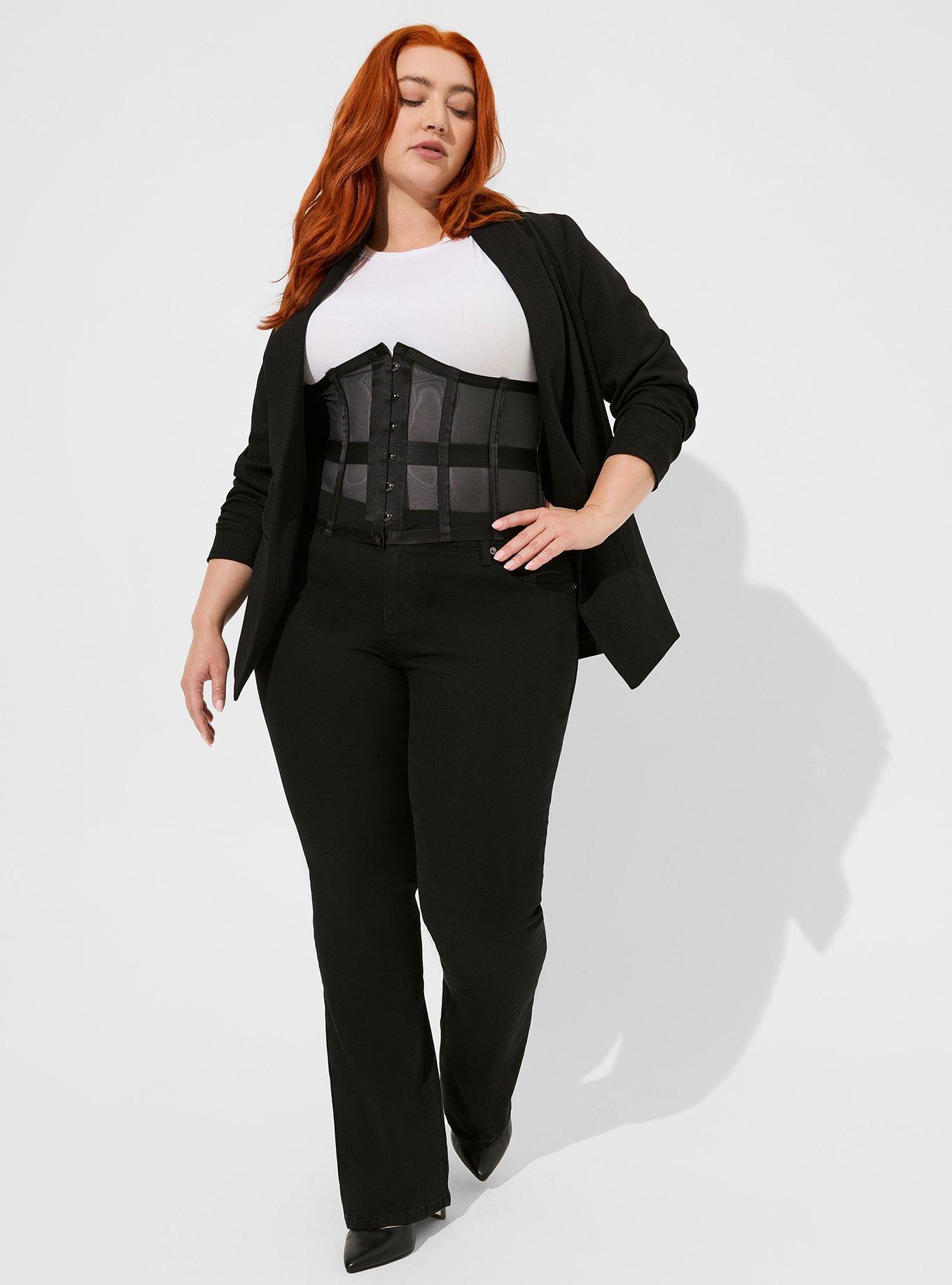 Plus Size - Mesh Underbust Waist Cincher - Torrid
