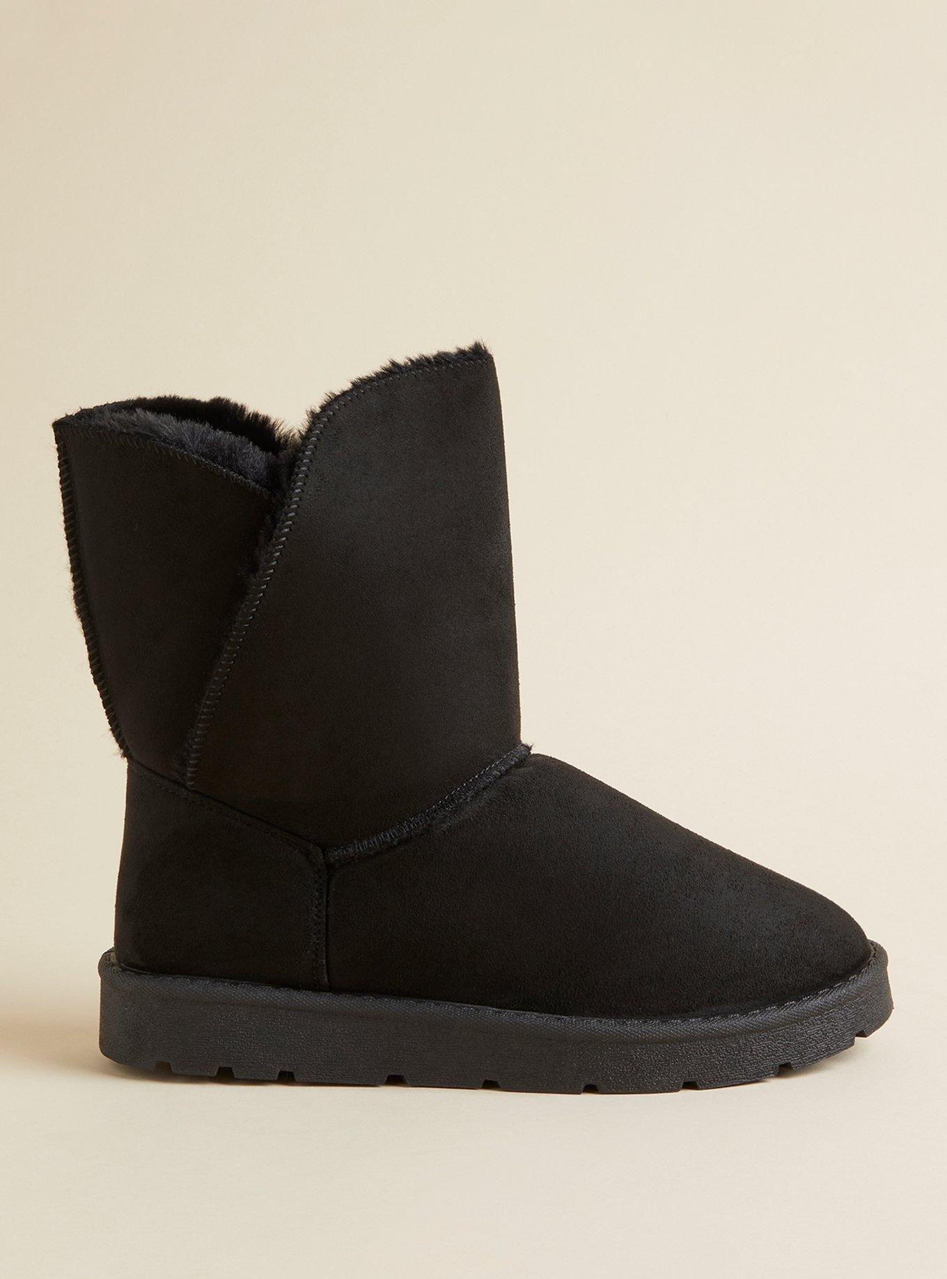 Plus Size - Fur Lined Cozy Bootie - Torrid