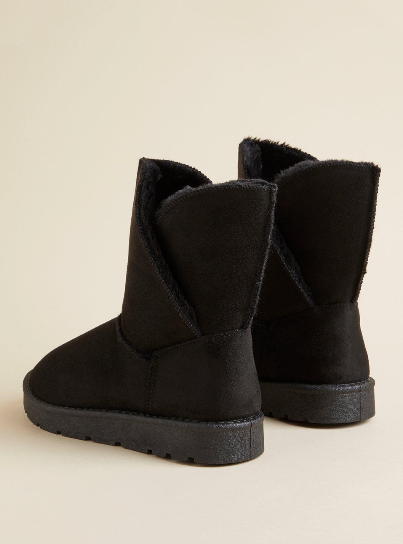 Plus Size - Fur Lined Cozy Bootie - Torrid