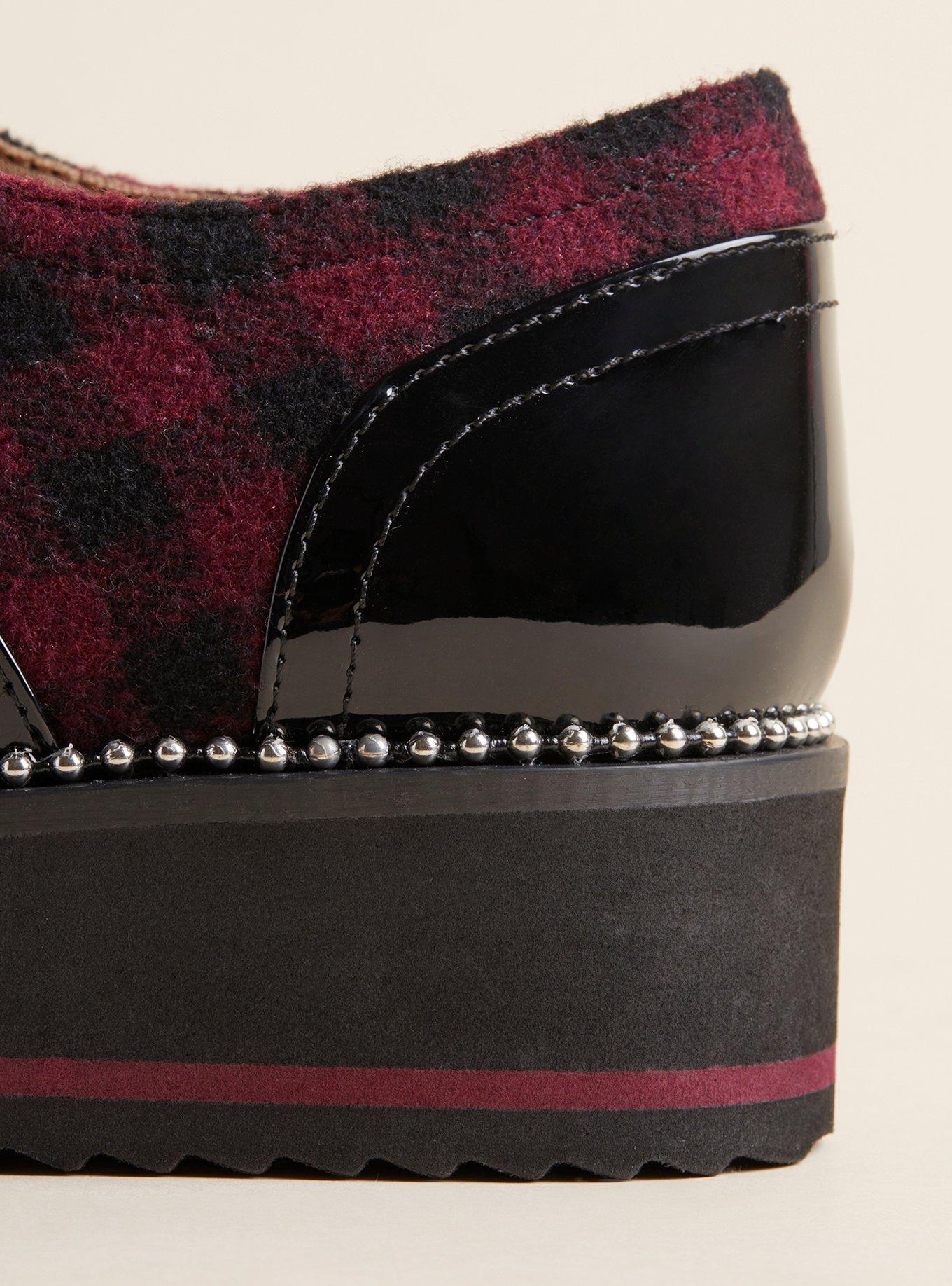 Plus Size - Platform Lace-Up Oxford (WW) - Torrid