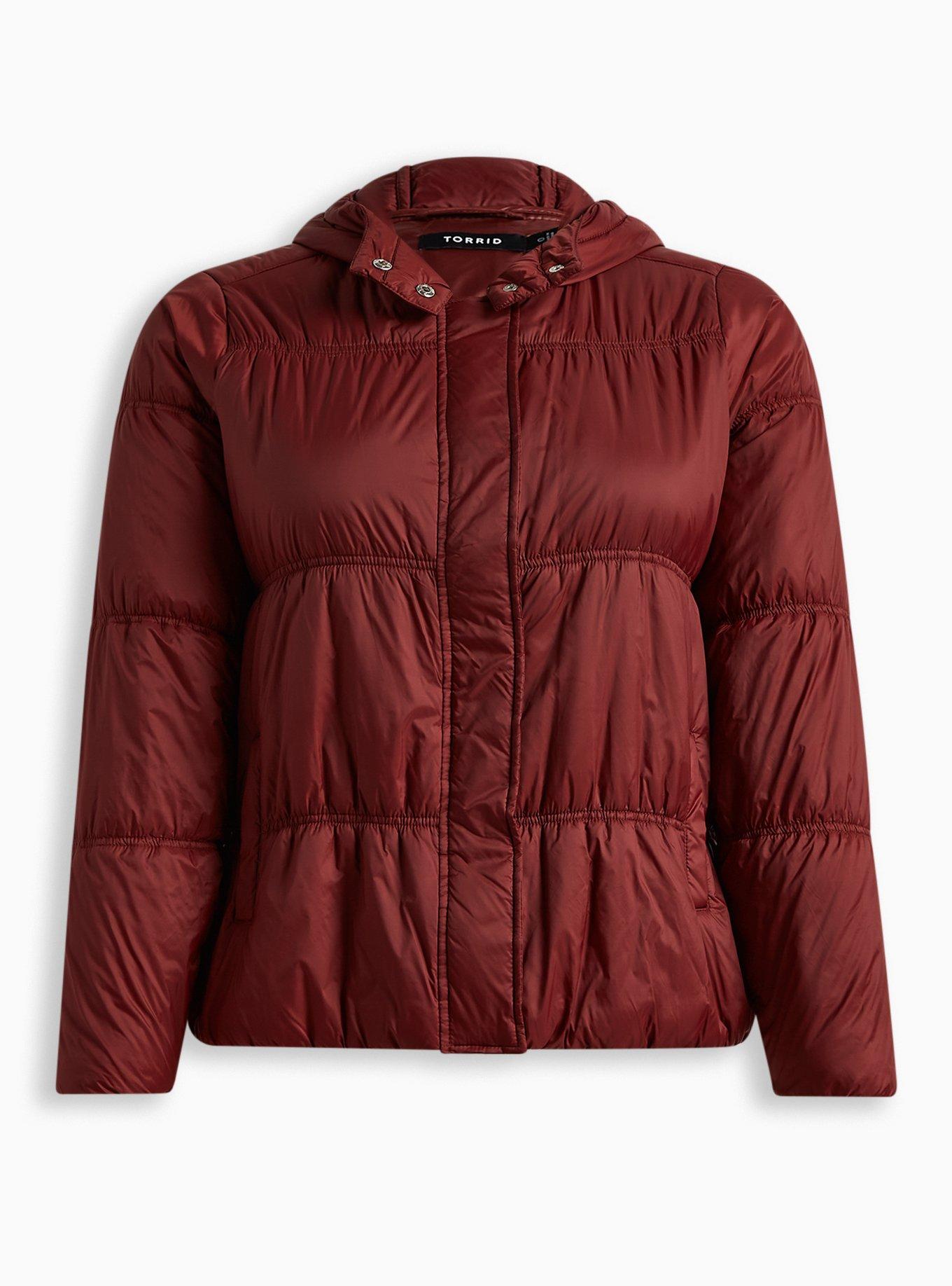 Plus Size - Nylon New Puffer Jacket - Torrid