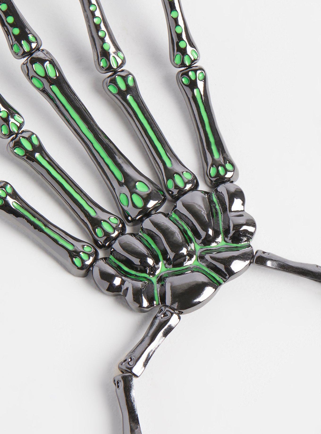 Plus Size - Skeleton Hand Cuff Bracelet - Torrid