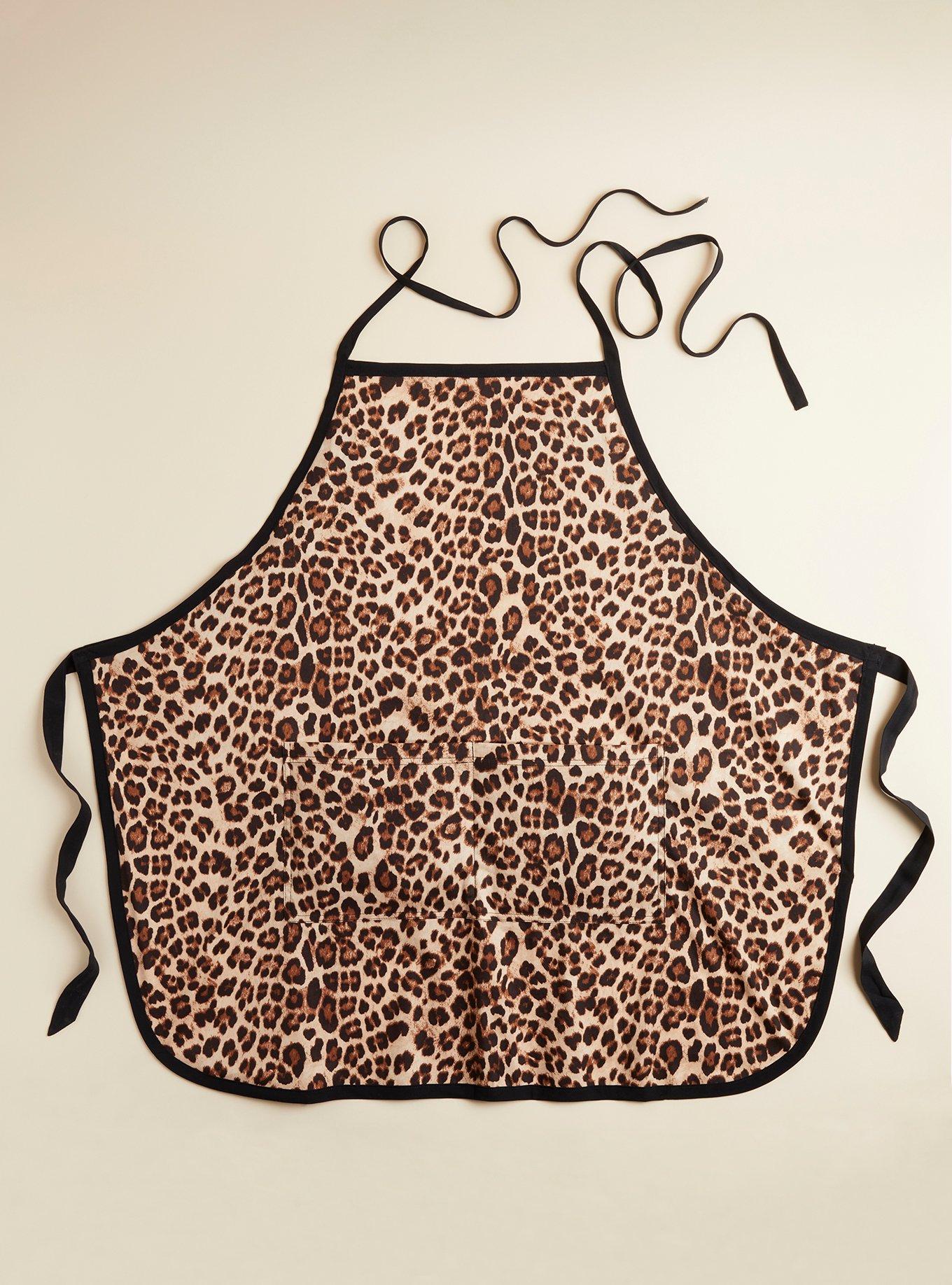 Plus Size - Leopard Print Apron - Torrid