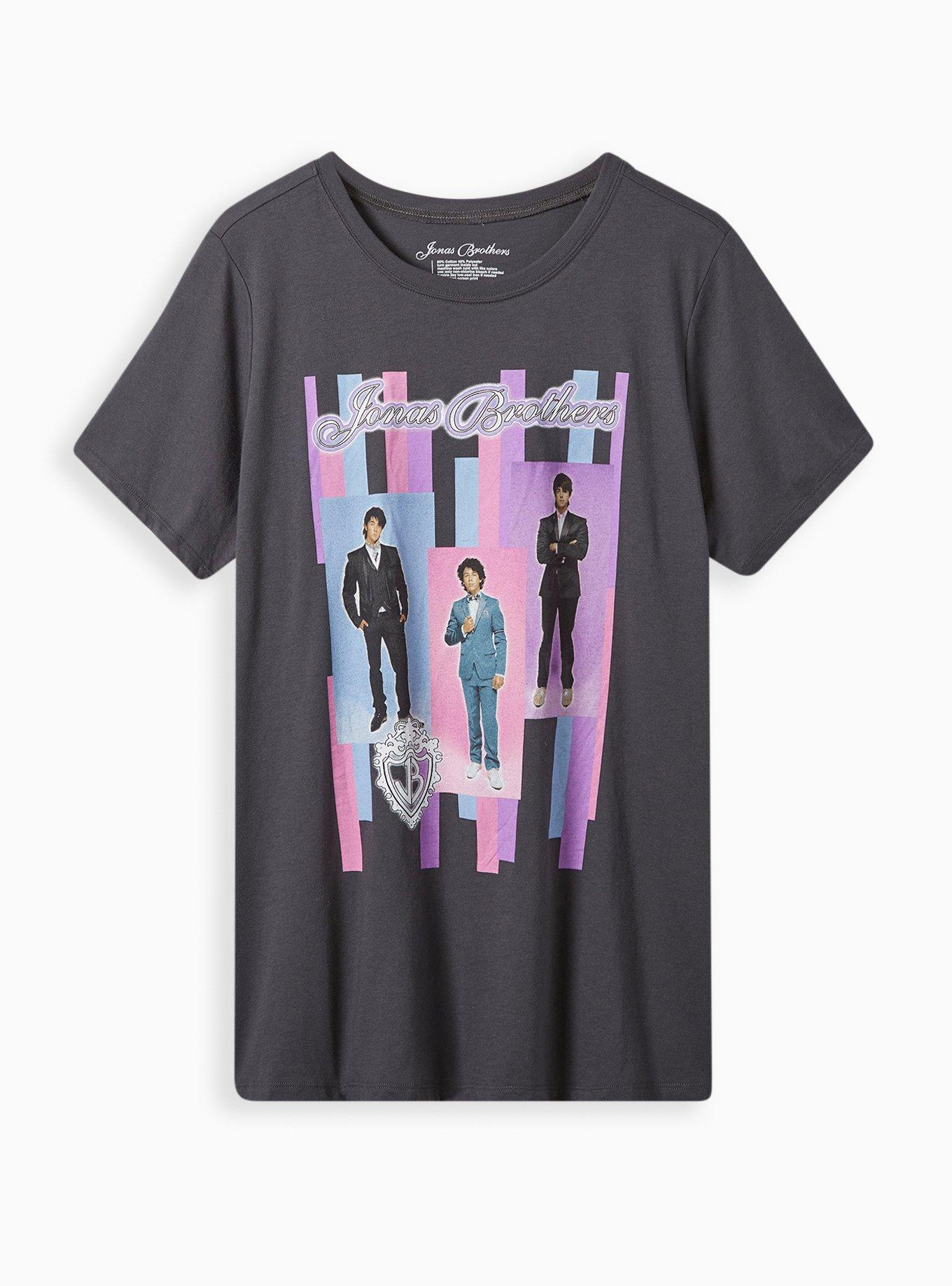 Plus Size - Jonas Brothers Classic Fit Cotton Crew Neck Tee - Torrid