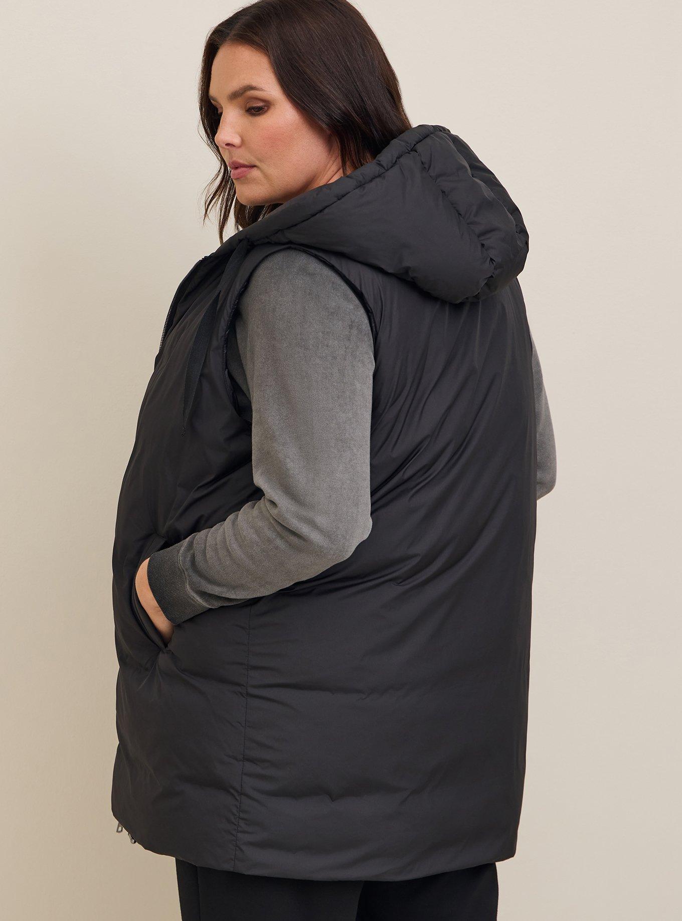 Plus Size - Nylon Puffer Vest - Torrid