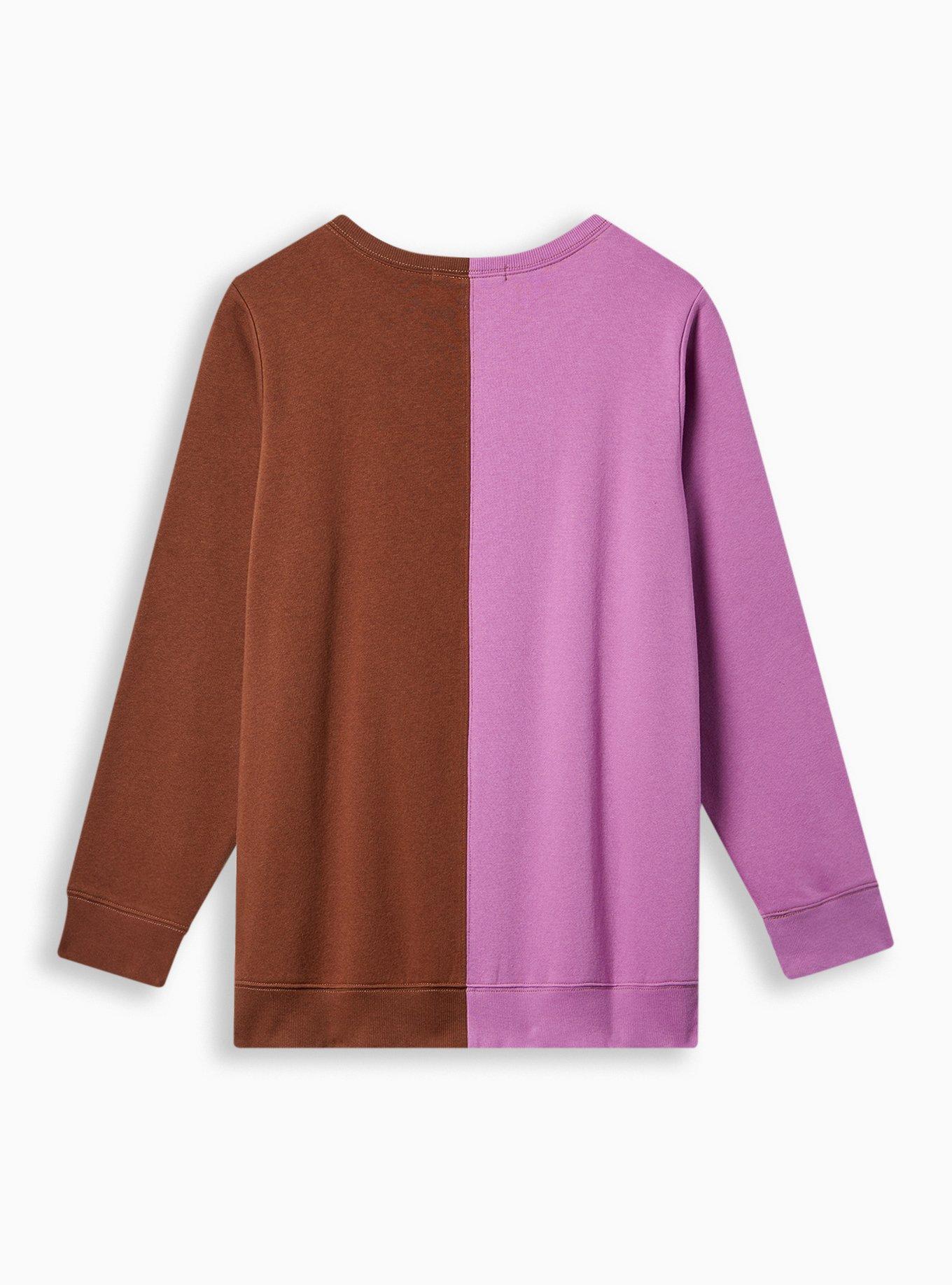 Plus Size - Def Leppard Cozy Fleece Crew Neck Split Sweatshirt - Torrid