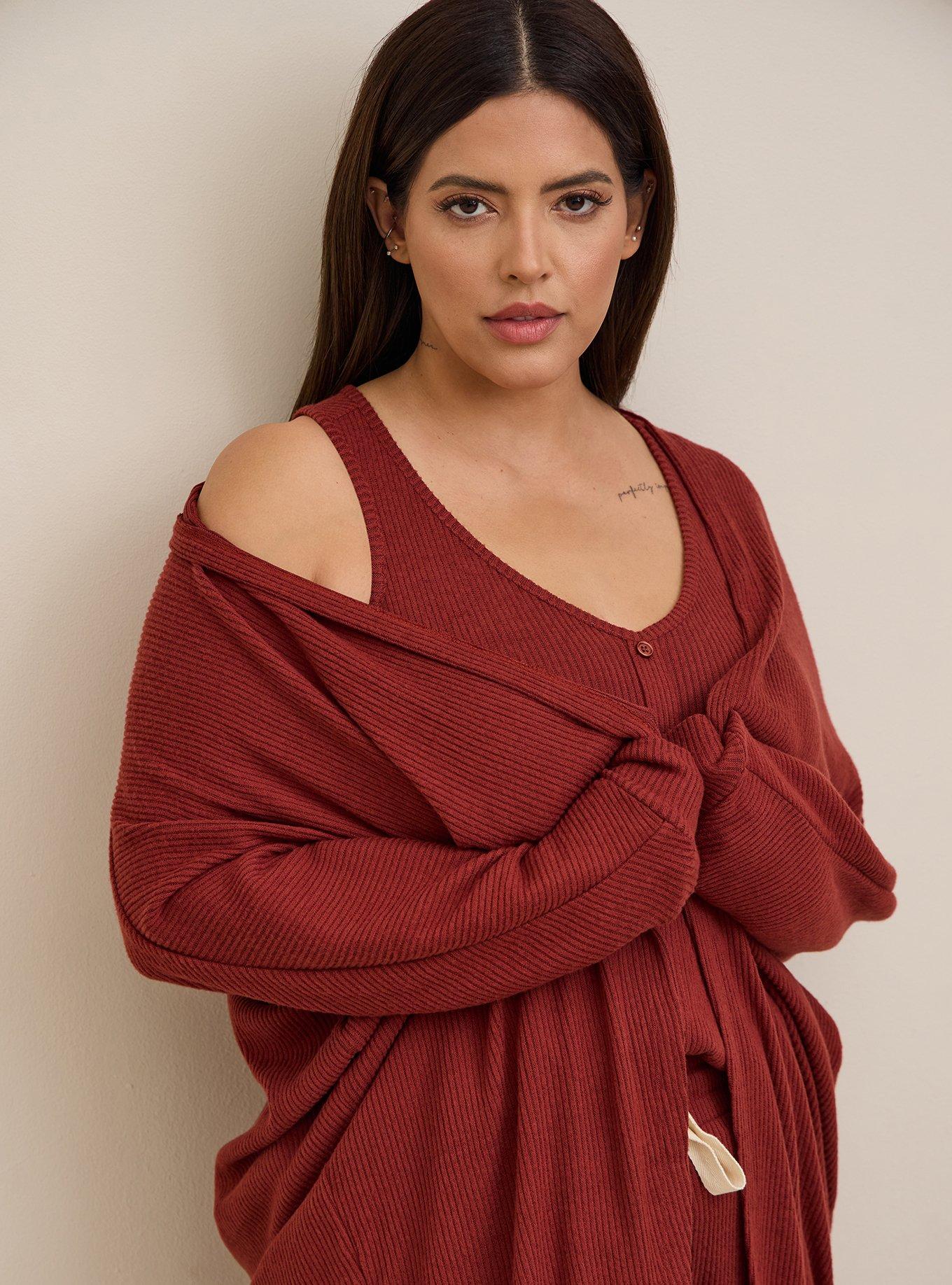 Plus Size - Super Soft Plush By Torrid™️ Rib Lounge Cocoon - Torrid