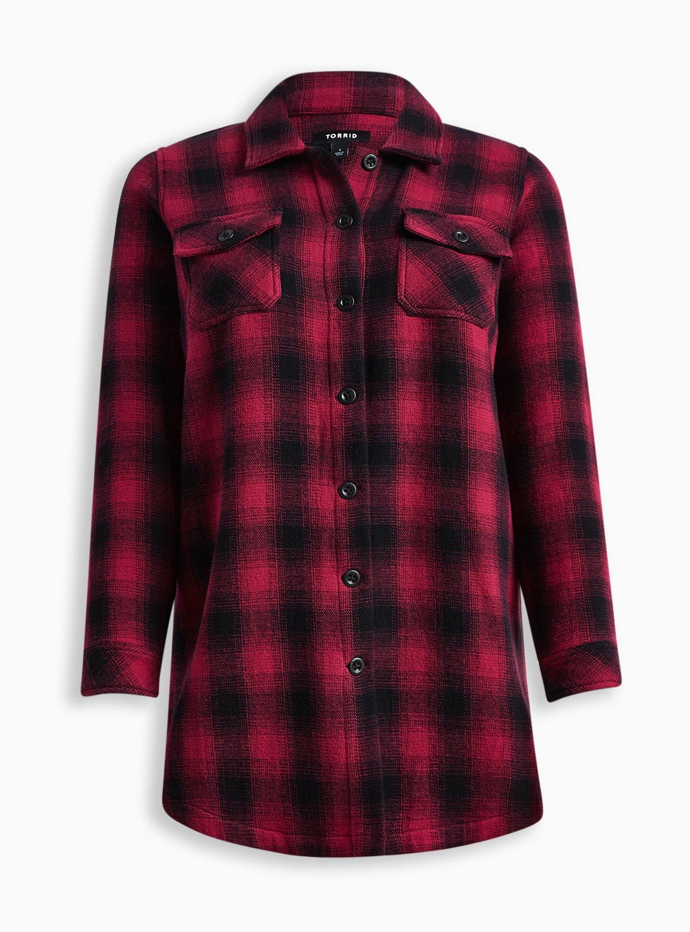 Plus Size - Cotton Midi Shacket - Torrid