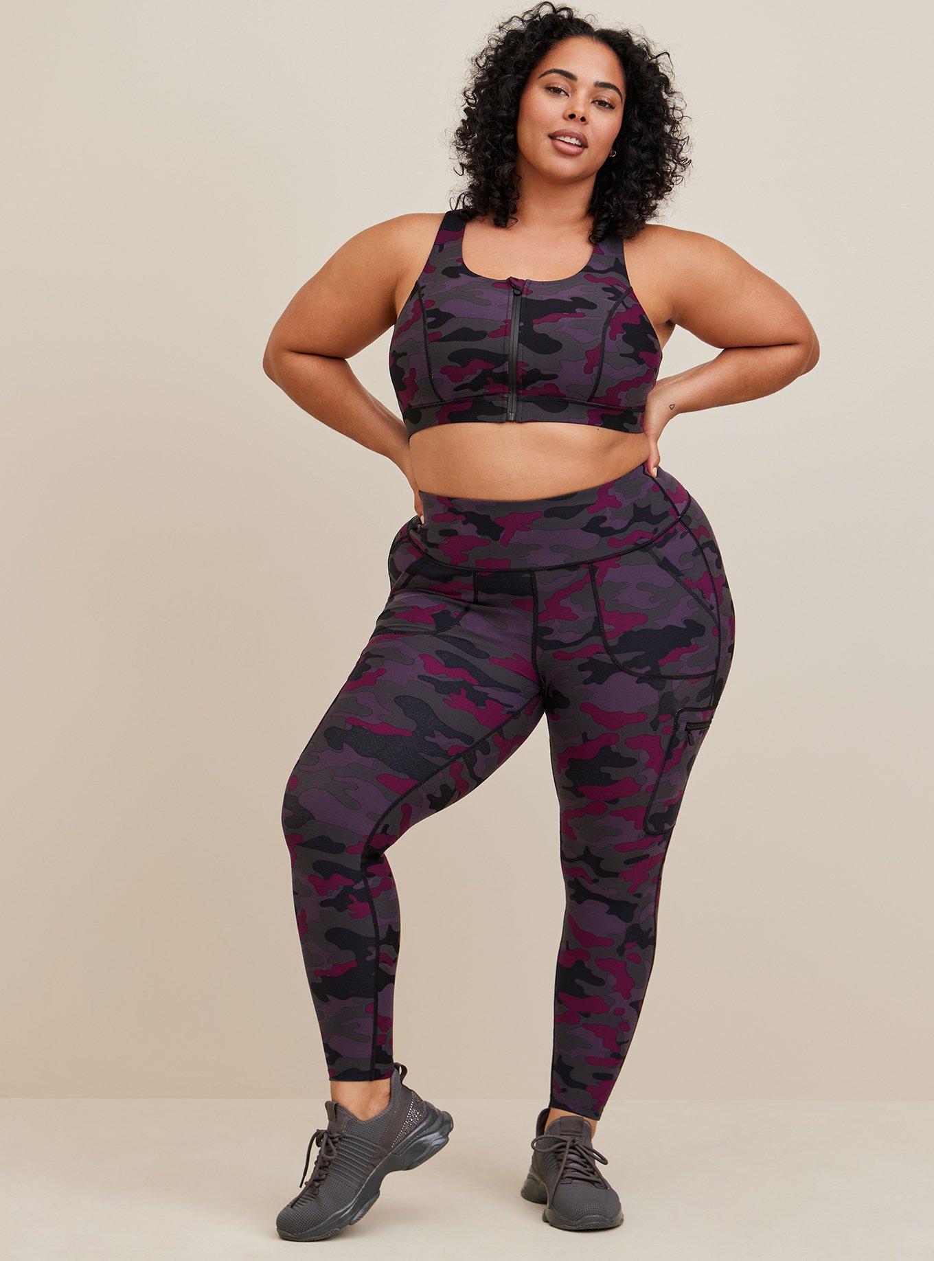 Plus Size - Low Impact Wireless Strappy Back Active Sports Bra - Torrid