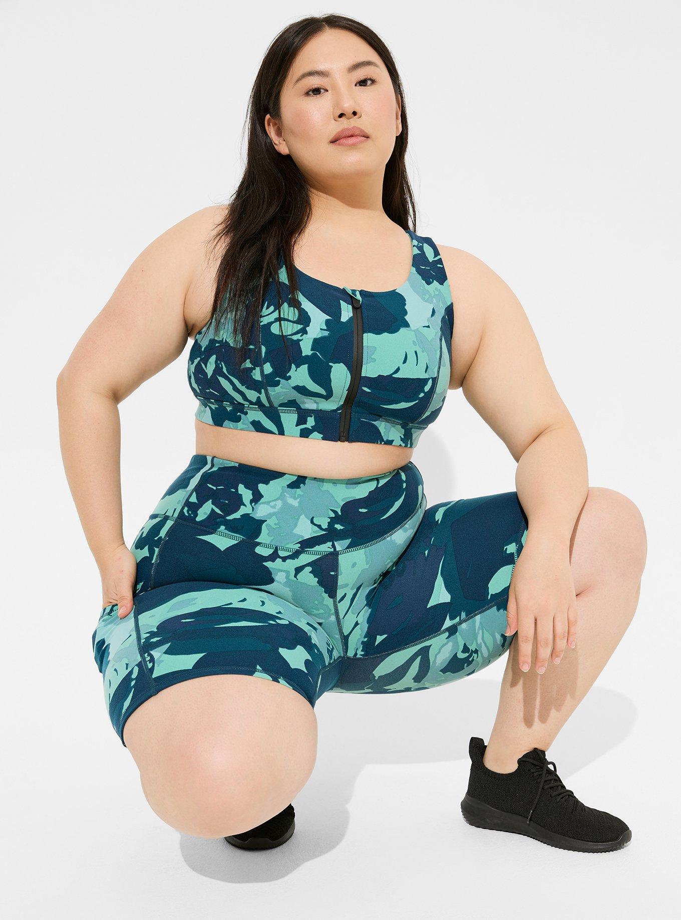 Plus Size - Low Impact Wireless Strappy Back Active Sports Bra - Torrid