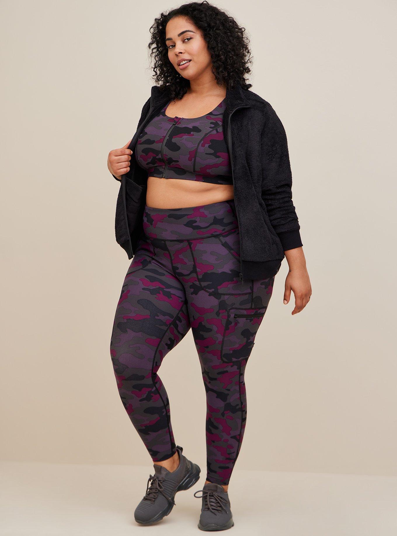 Plus Size - Faux Fur Active Bomber - Torrid