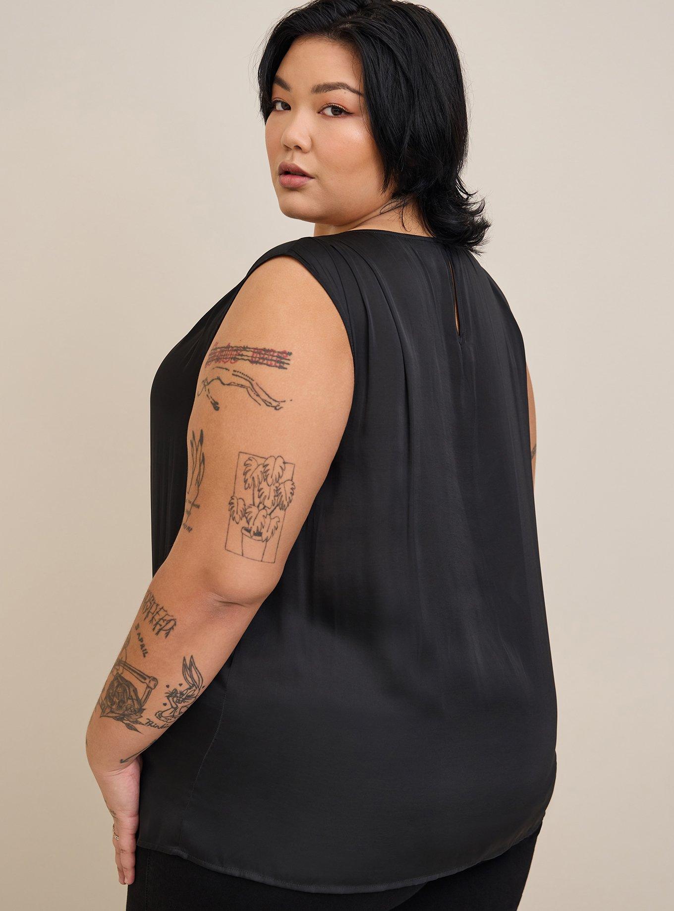 Plus Size - Satin Shell Top - Torrid