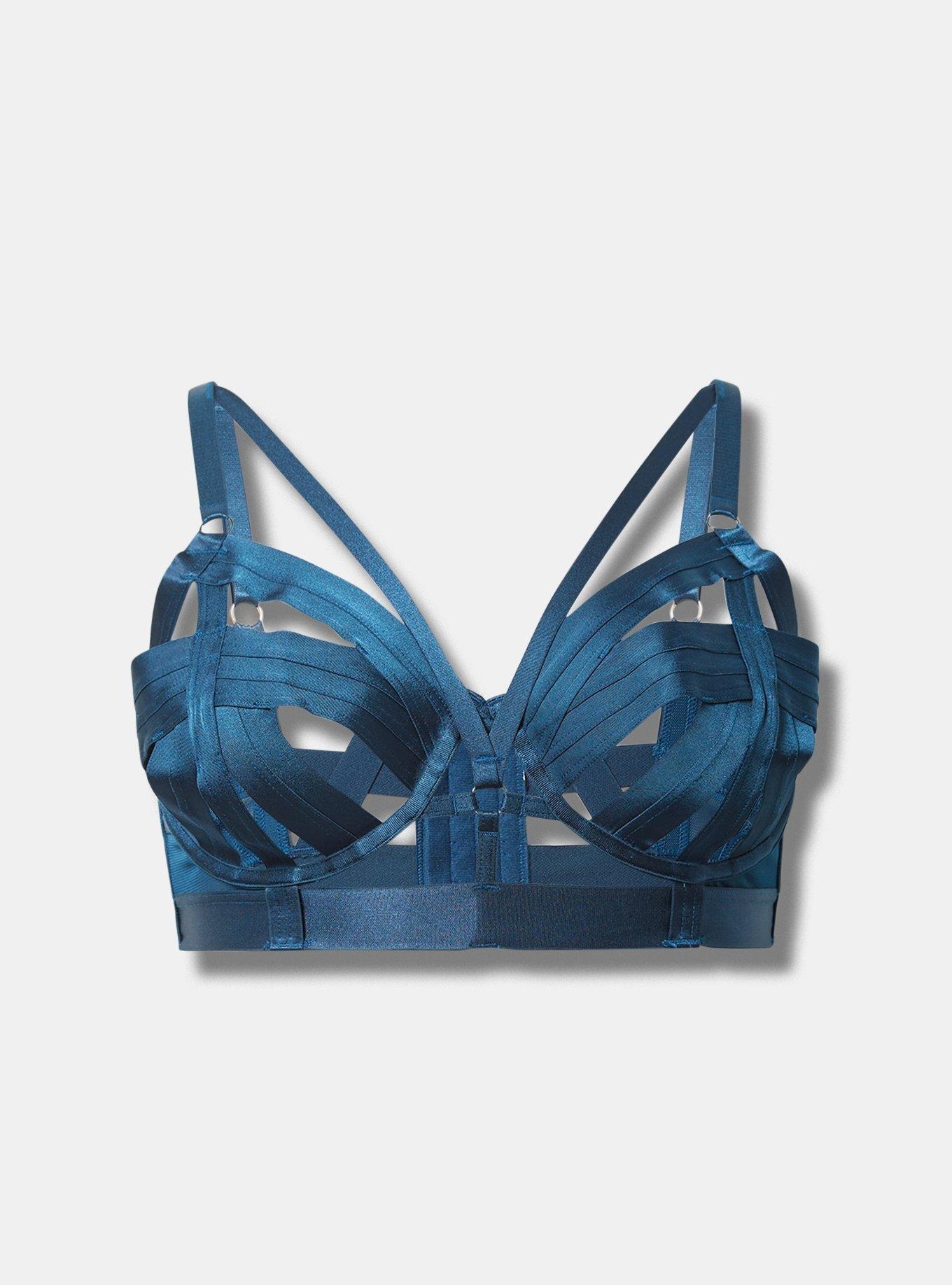 Plus Size - Cut Out Strappy Longline Bra - Torrid