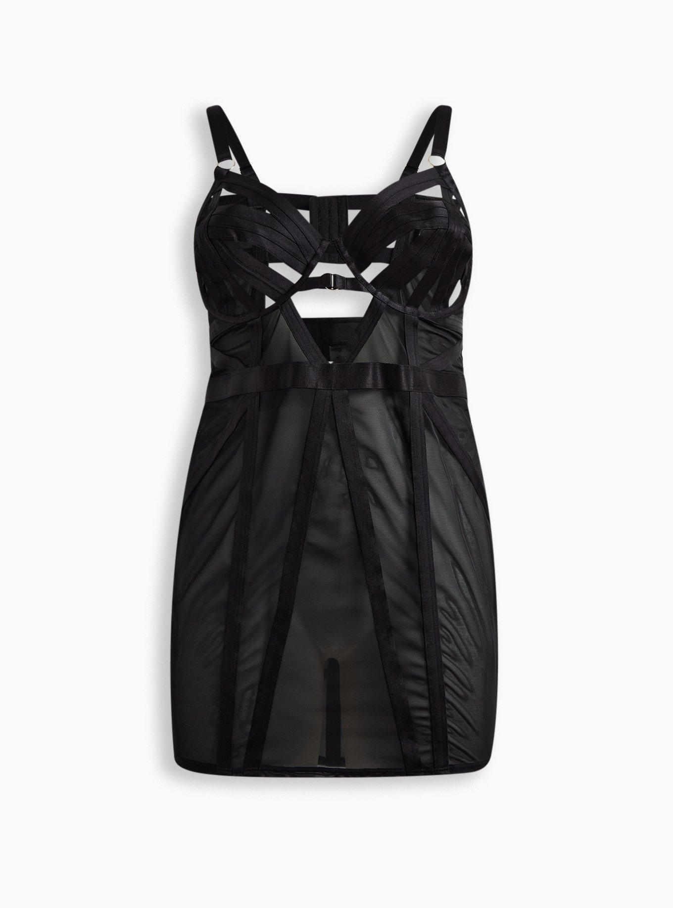 Plus Size - Cut Out Strappy Chemise - Torrid