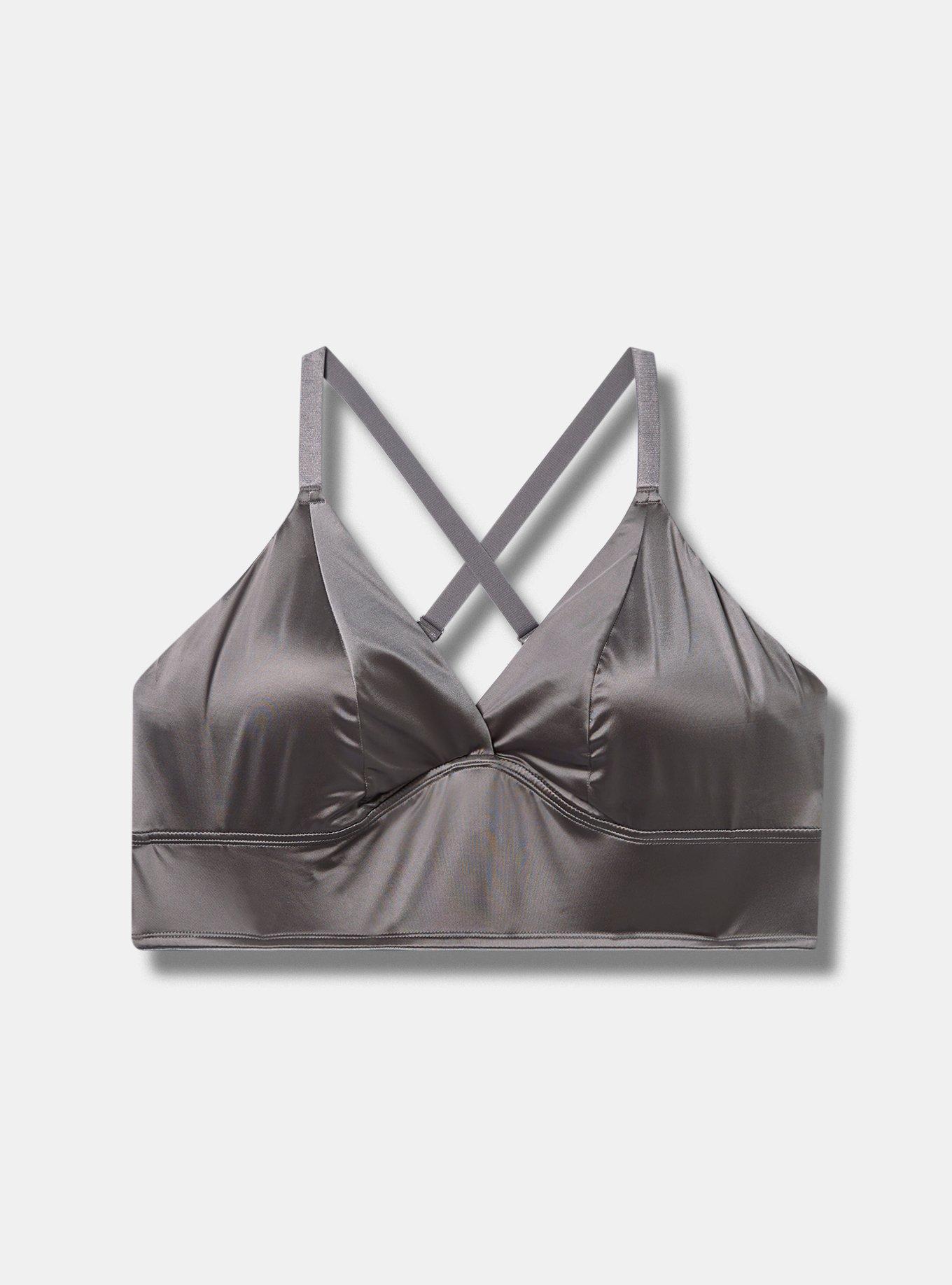 Plus Size - Lightly Lined Shine Bralette - Torrid