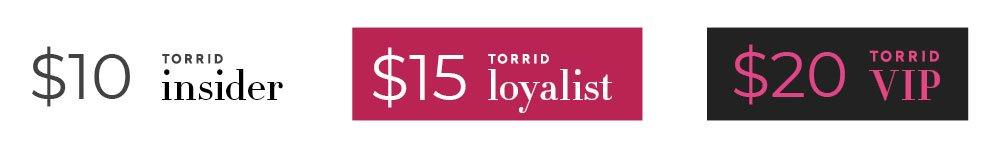 How To Earn Points | Torrid