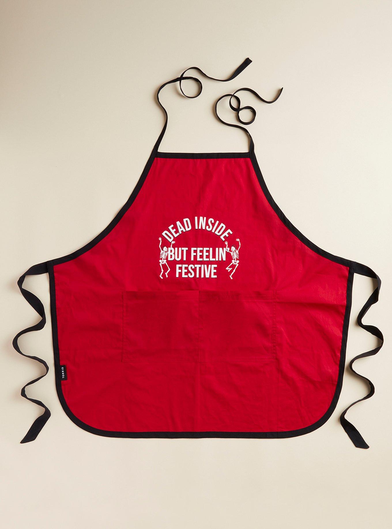 Plus Size - Dead Inside Apron - Torrid