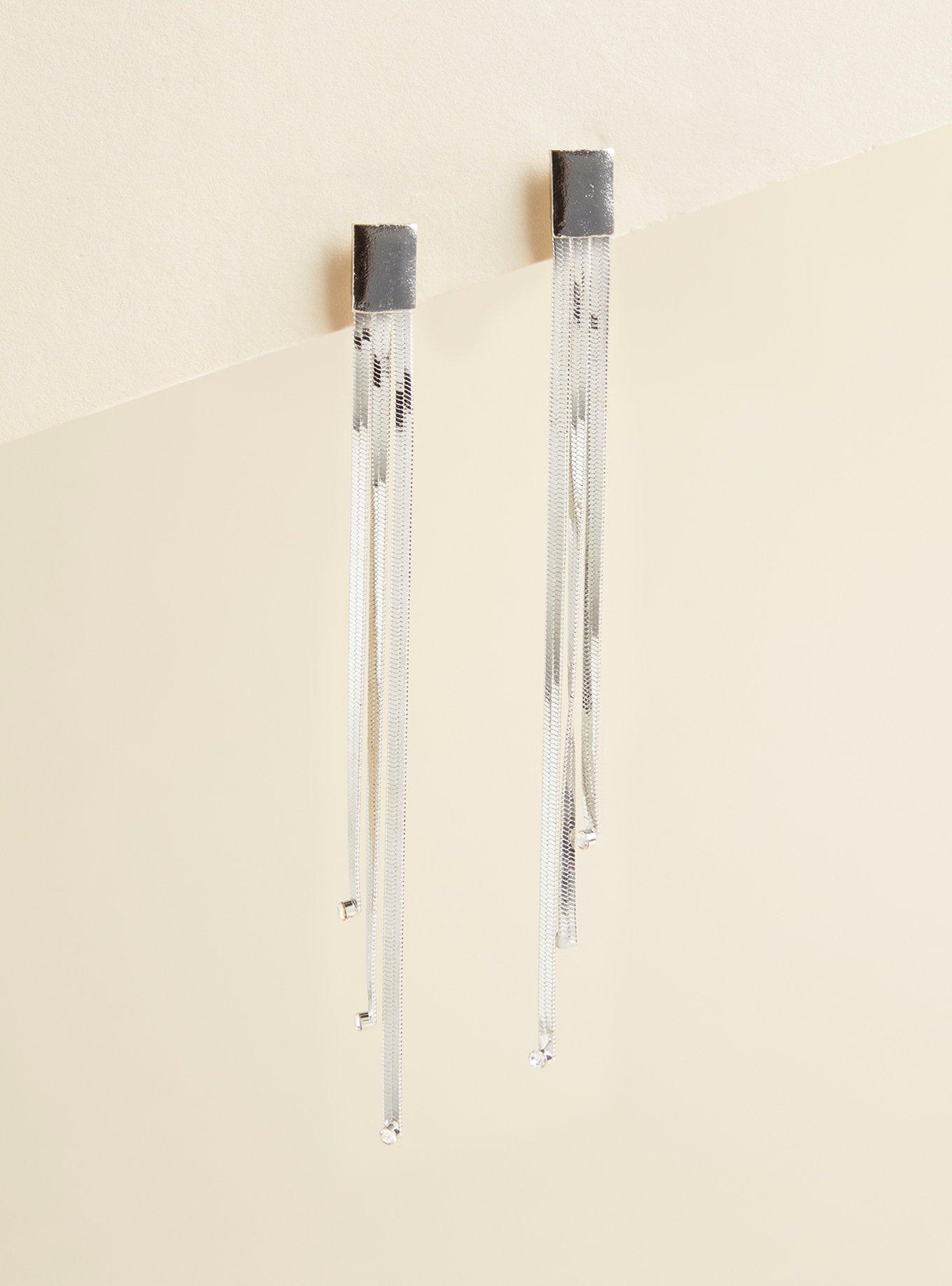 Plus Size - Snake Drop Earring - Torrid