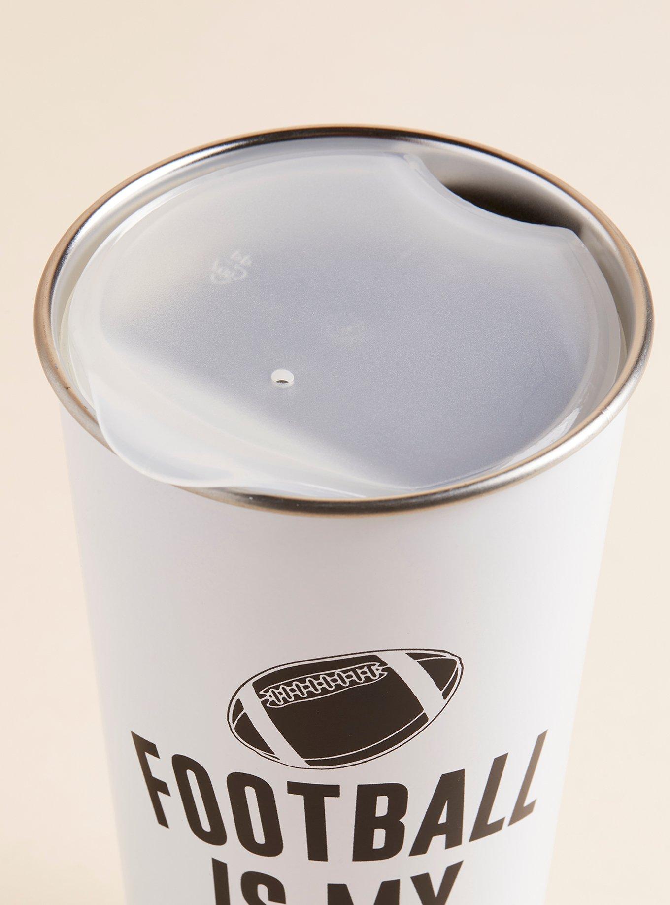 Plus Size - Football 17 Oz Insulated Mug - Torrid