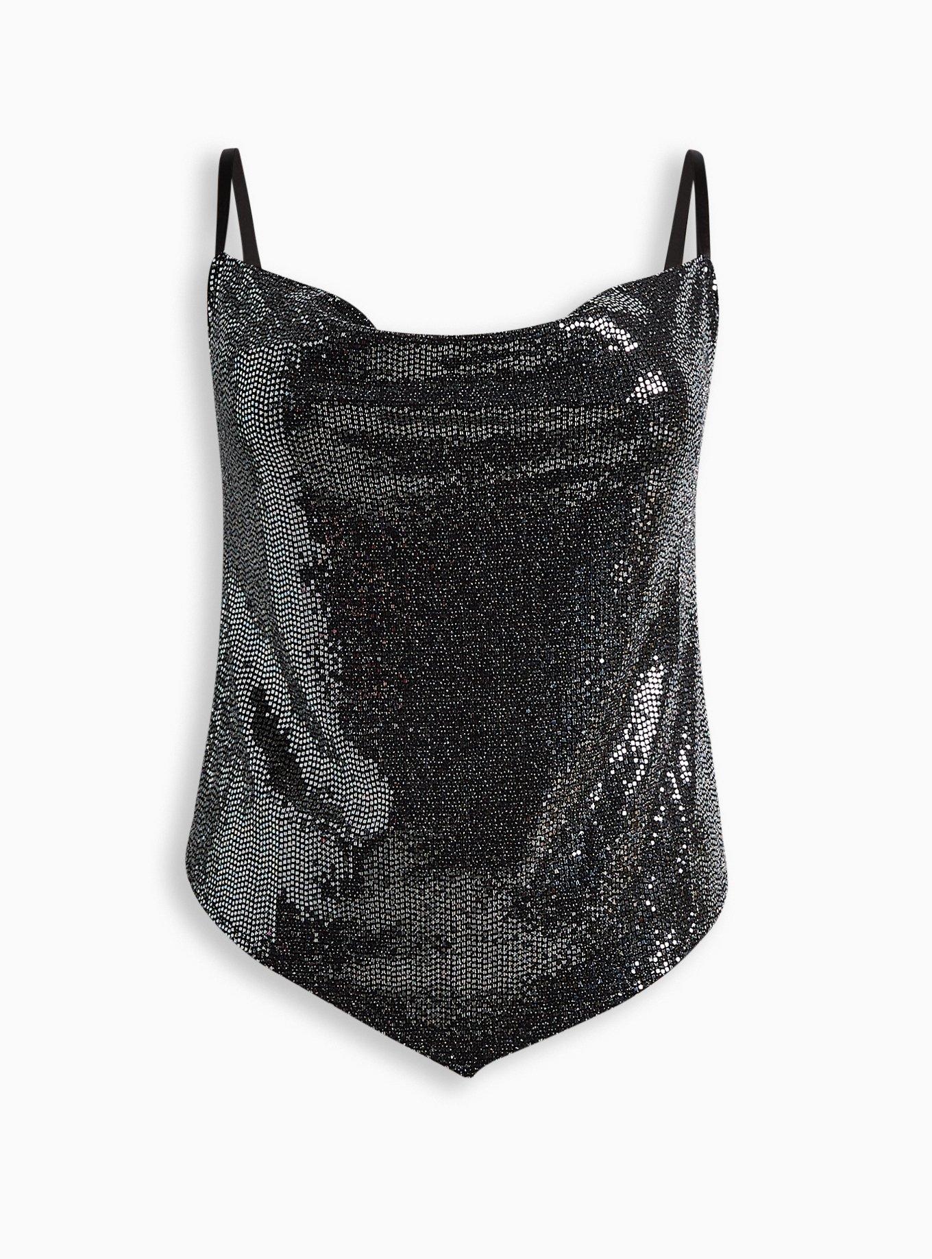 Plus Size - Sequin Cowl Cami - Torrid