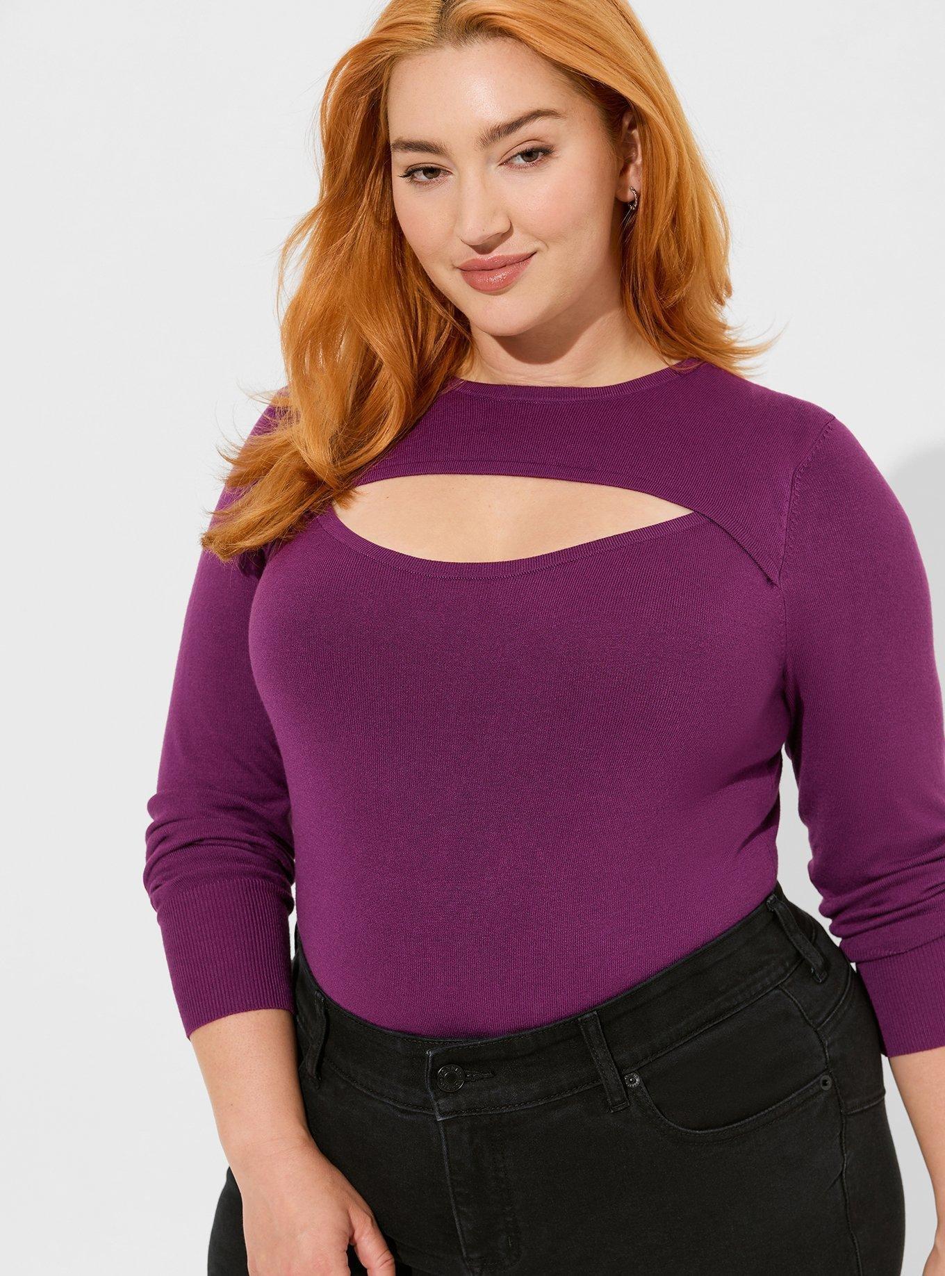 Plus Size - Pullover Fitted Sweater - Torrid