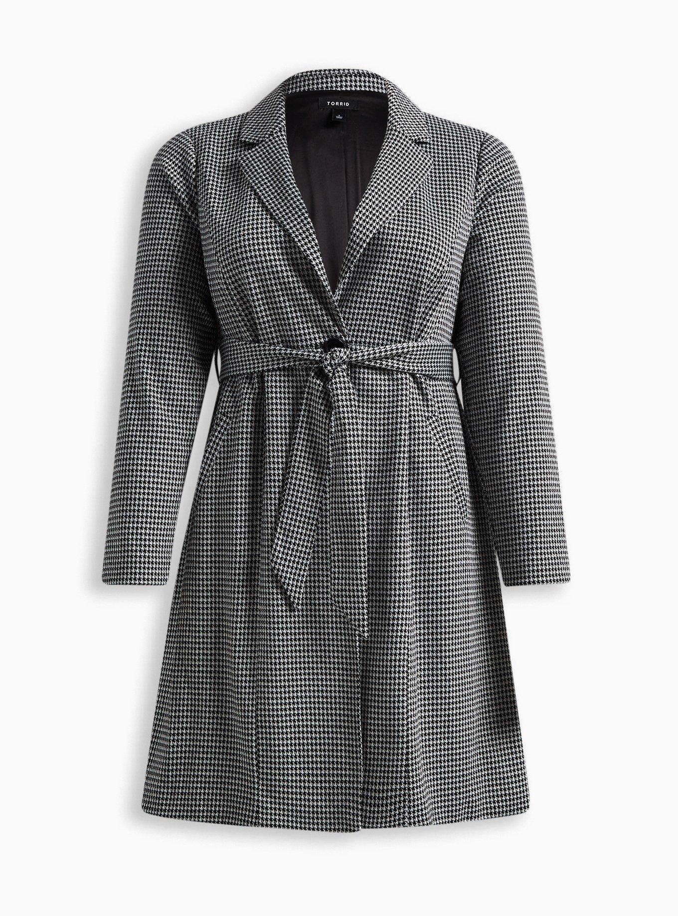 Plus Size - Studio Double Knit Trench Coat - Torrid