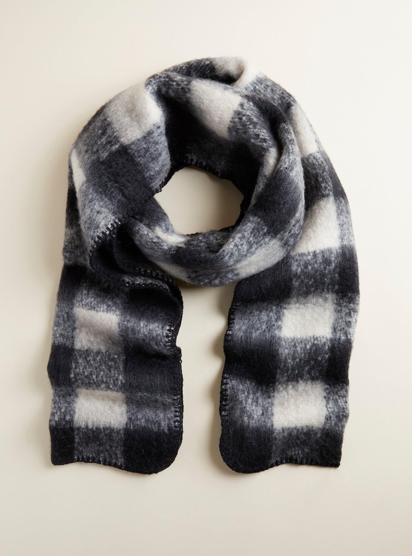 Plus Size - Checkered Scarf - Torrid