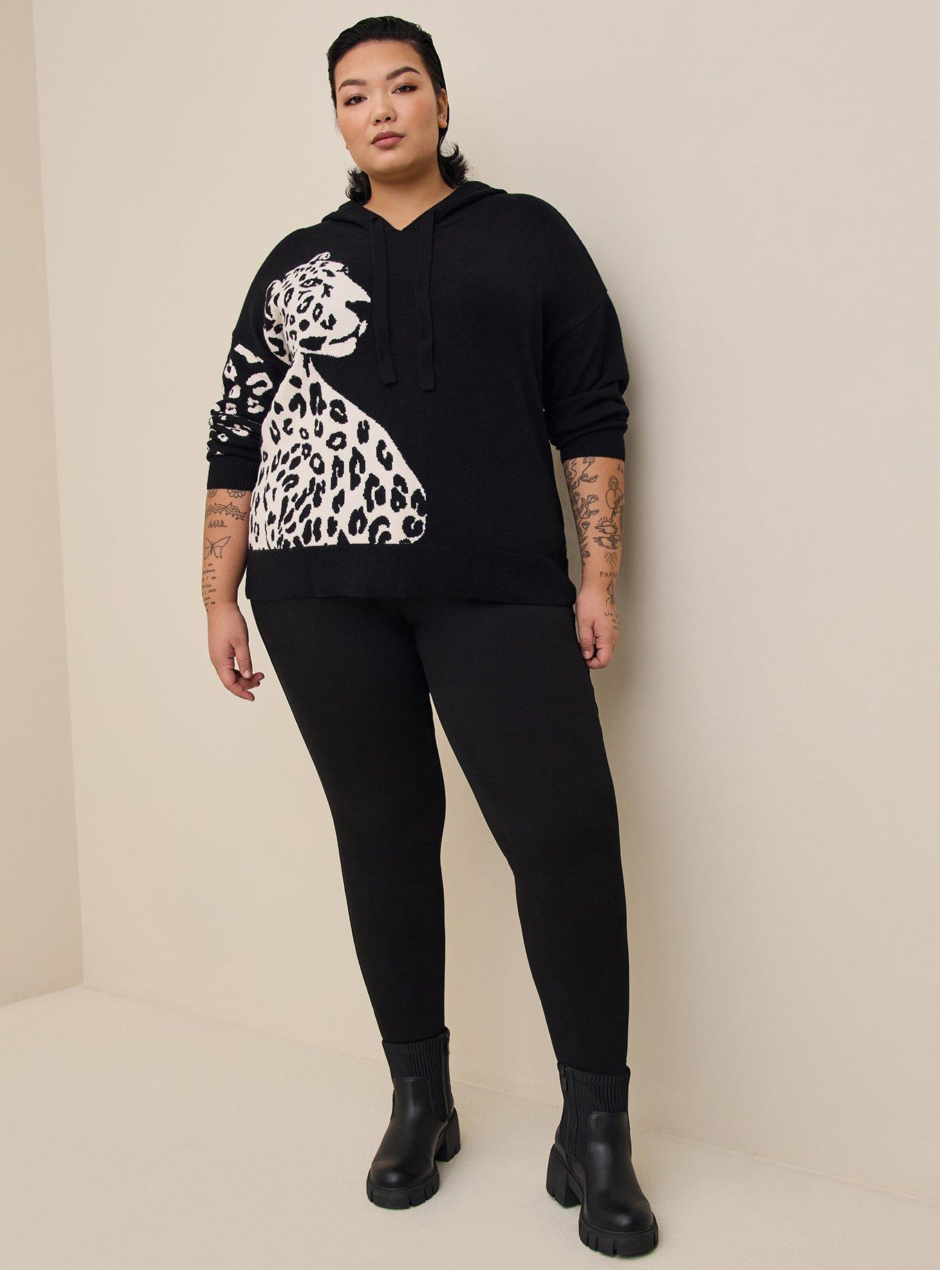 Plus Size - Pullover Hooded Sweater - Torrid