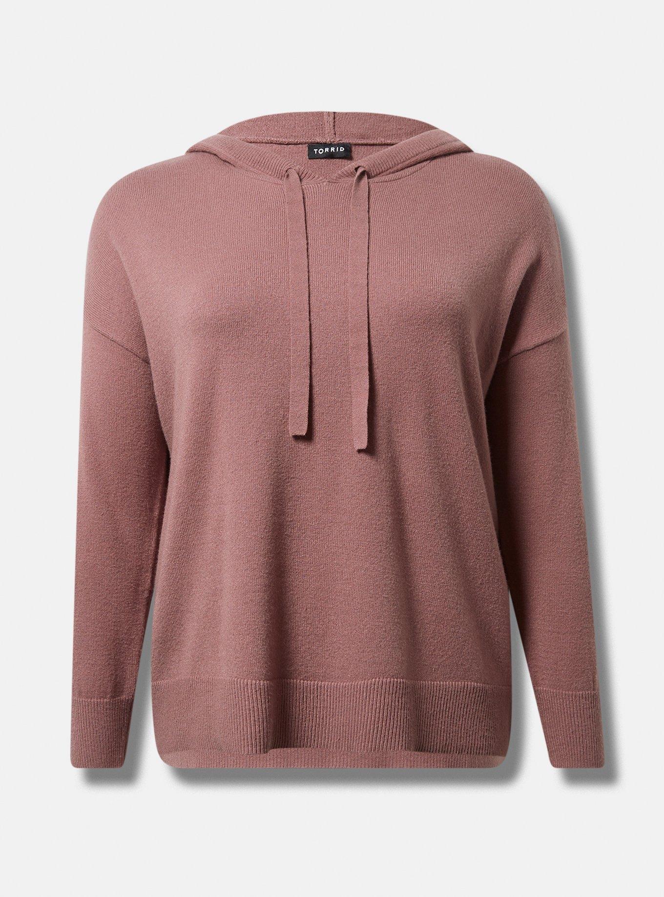 Plus Size - Pullover Hooded Sweater - Torrid