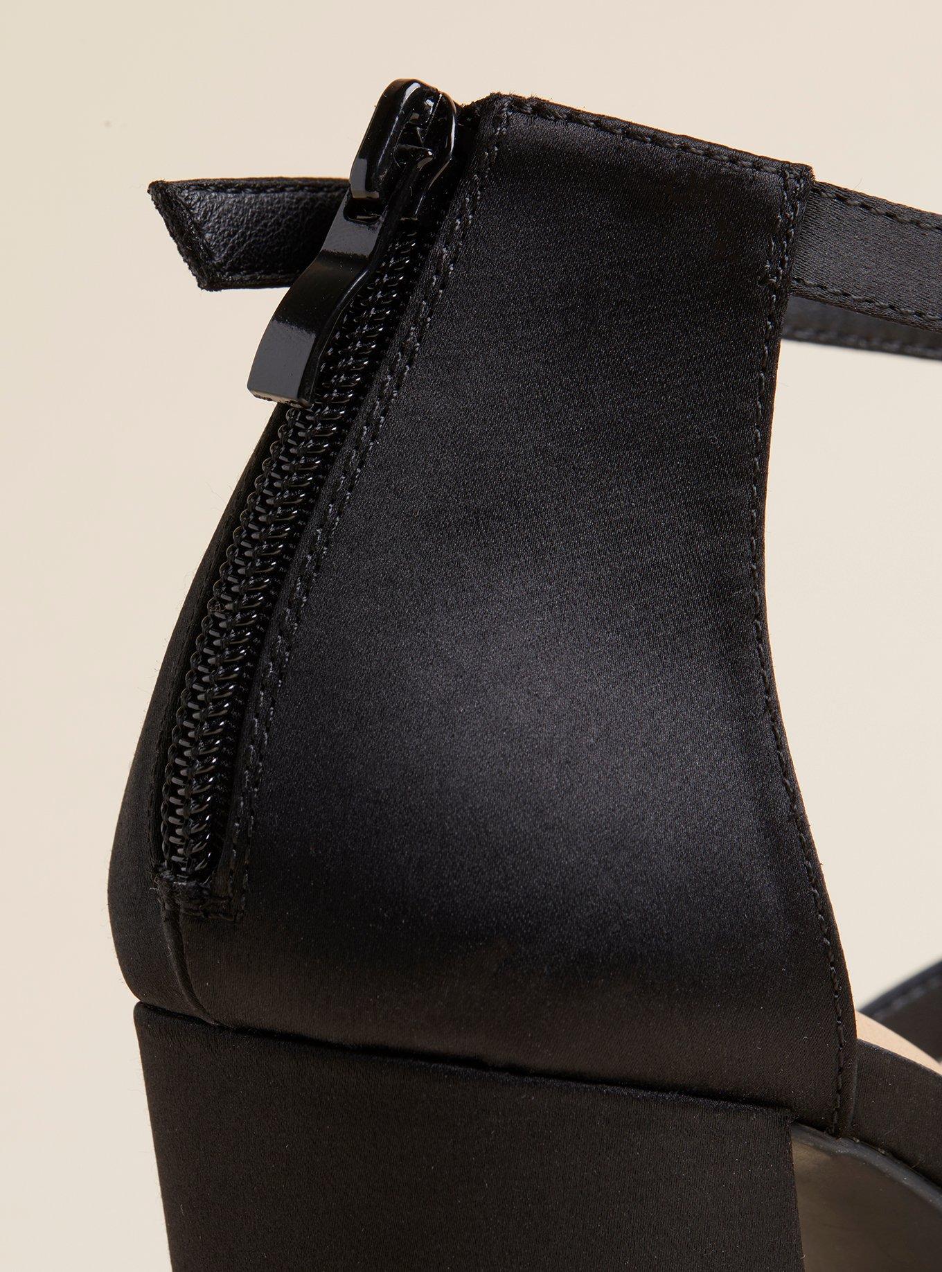 Plus Size - Triple Strap Platform Heeled Sandal (WW) - Torrid