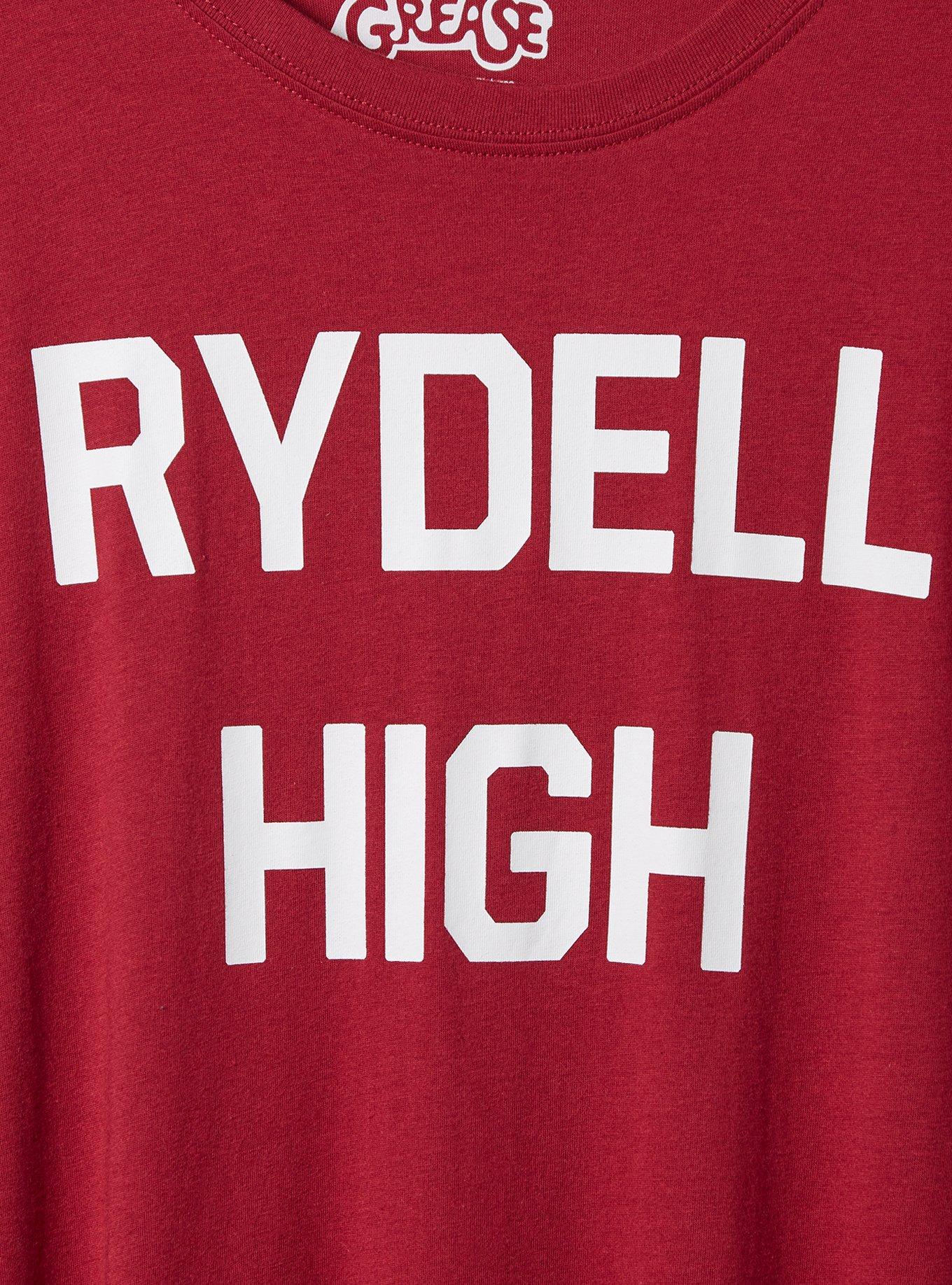 Plus Size - Grease Rydell High Classic Fit Cotton Crew Top - Torrid