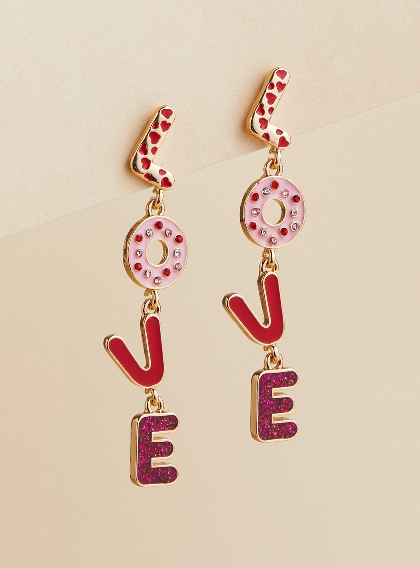 Plus Size - Doughnut Love Linear Earring - Torrid
