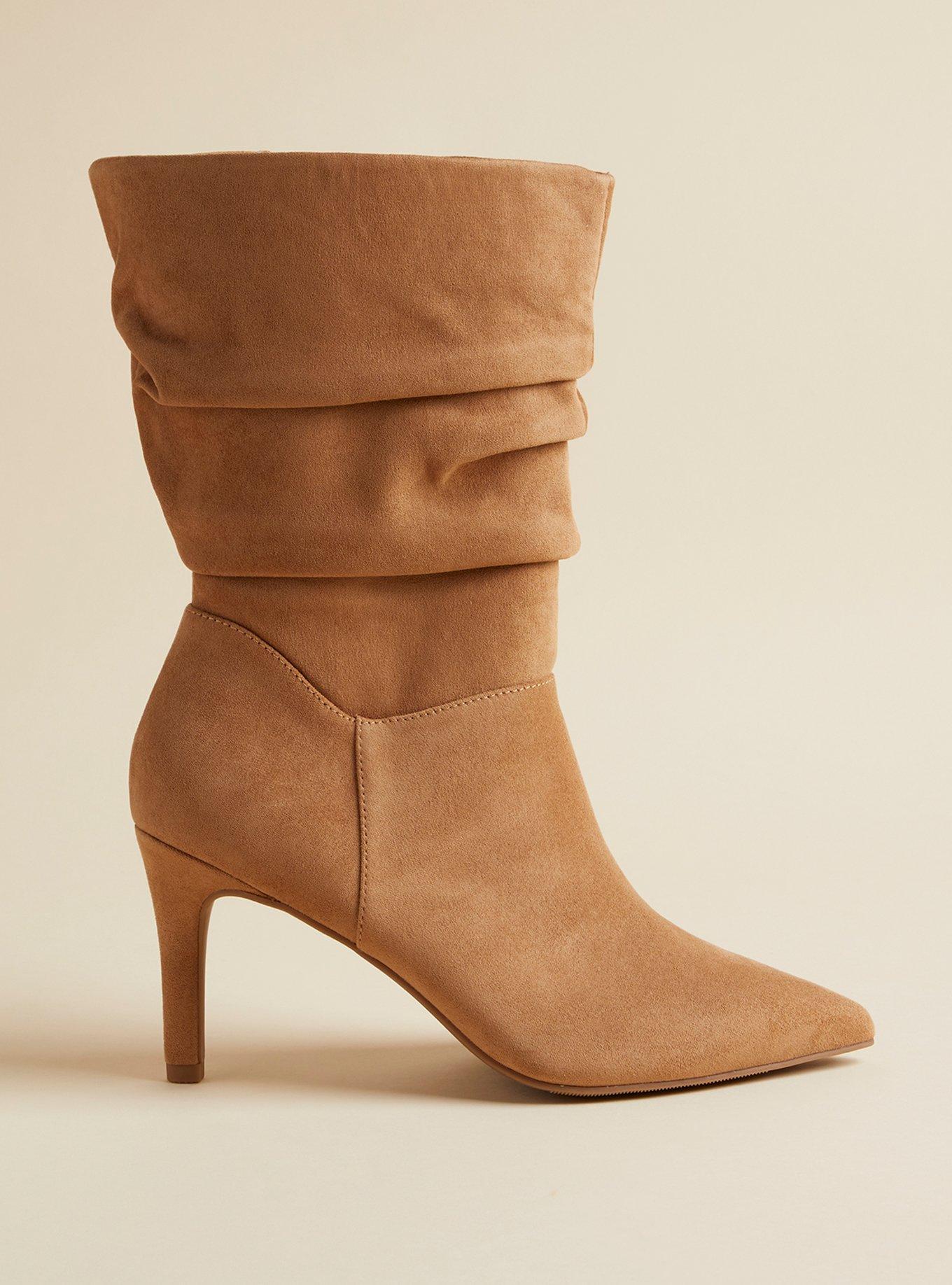 Plus Size - Slouch Pointed Toe Bootie (WW) - Torrid