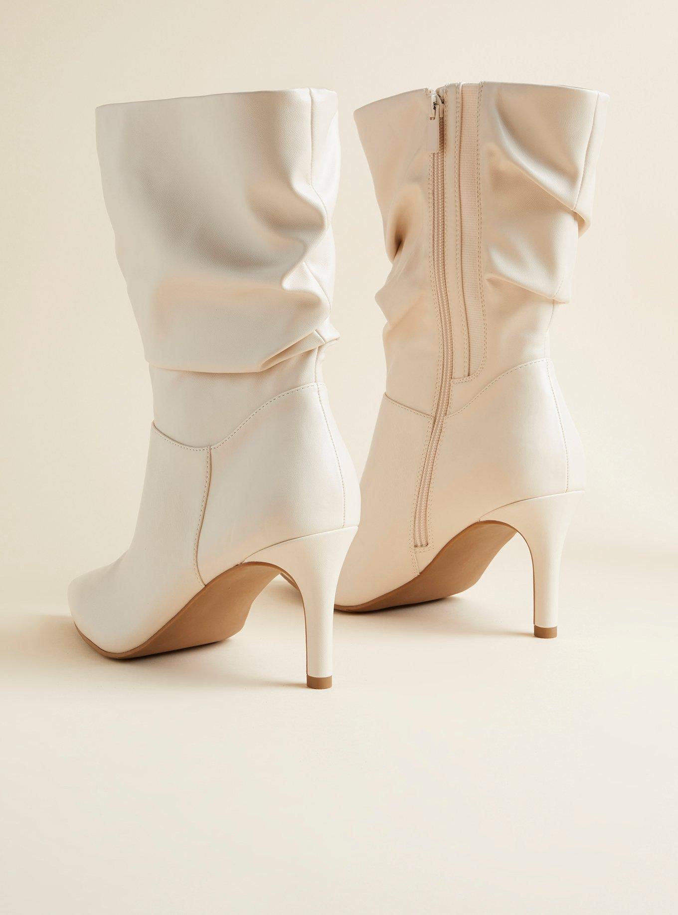 Plus Size - Slouch Pointed Toe Bootie (WW) - Torrid