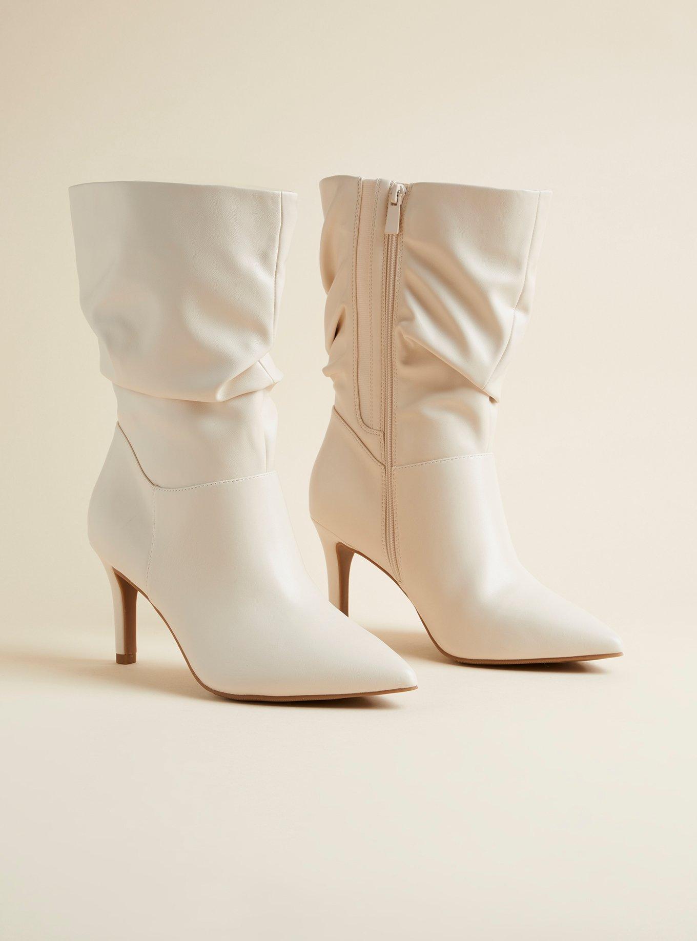 Plus Size - Slouch Pointed Toe Bootie (WW) - Torrid