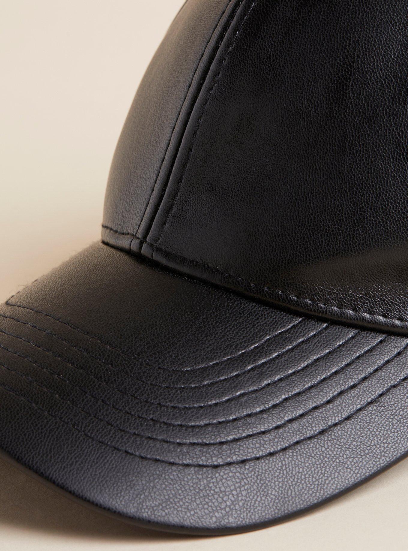 Plus Size - PU Baseball Cap - Torrid