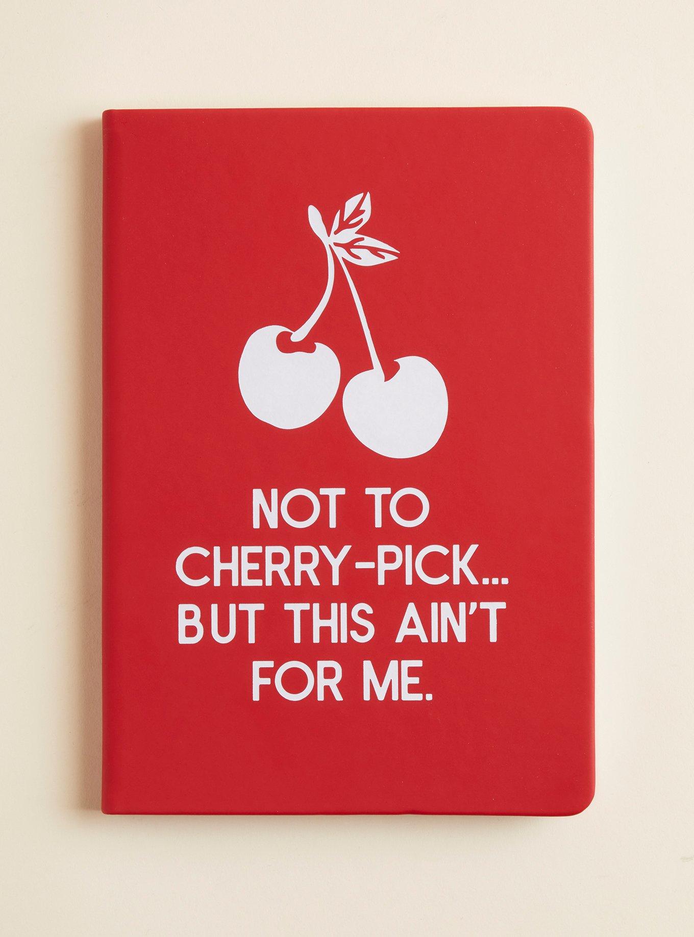 Plus Size - Cherry Pick 6x8 Notebook - Torrid
