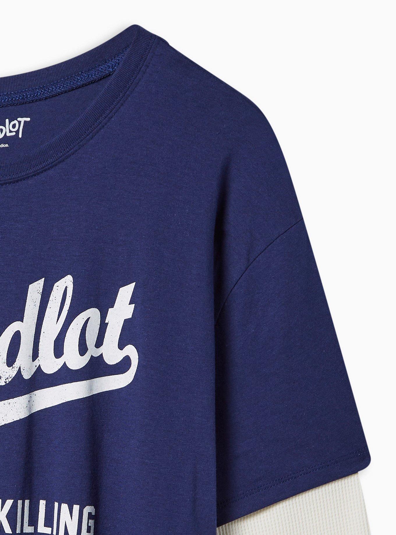 Plus Size - The Sandlot Classic Fit Cotton Waffle 2Fer Tee - Torrid