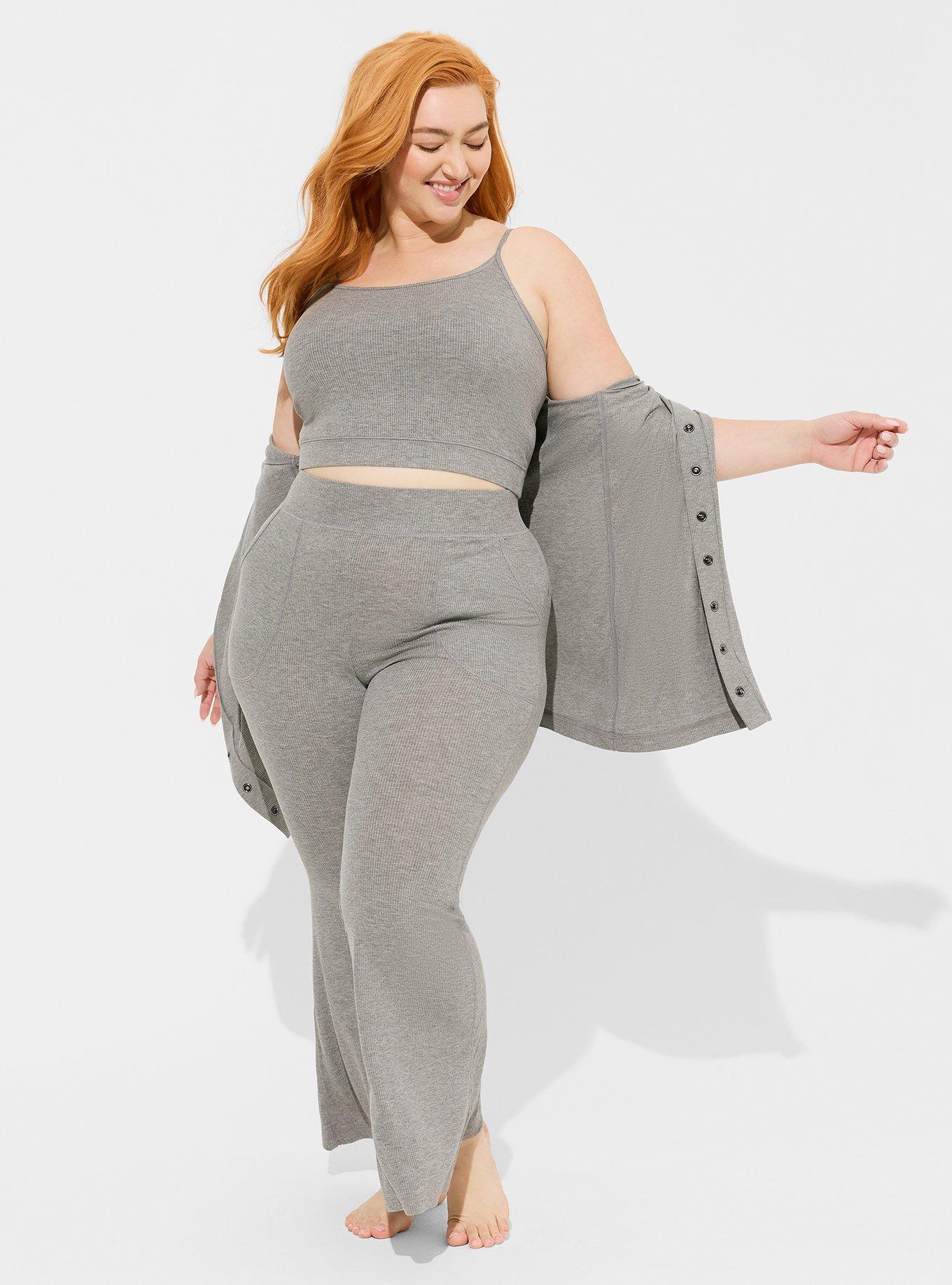 Plus Size - Super Soft Rib Lounge Crop Cami - Torrid