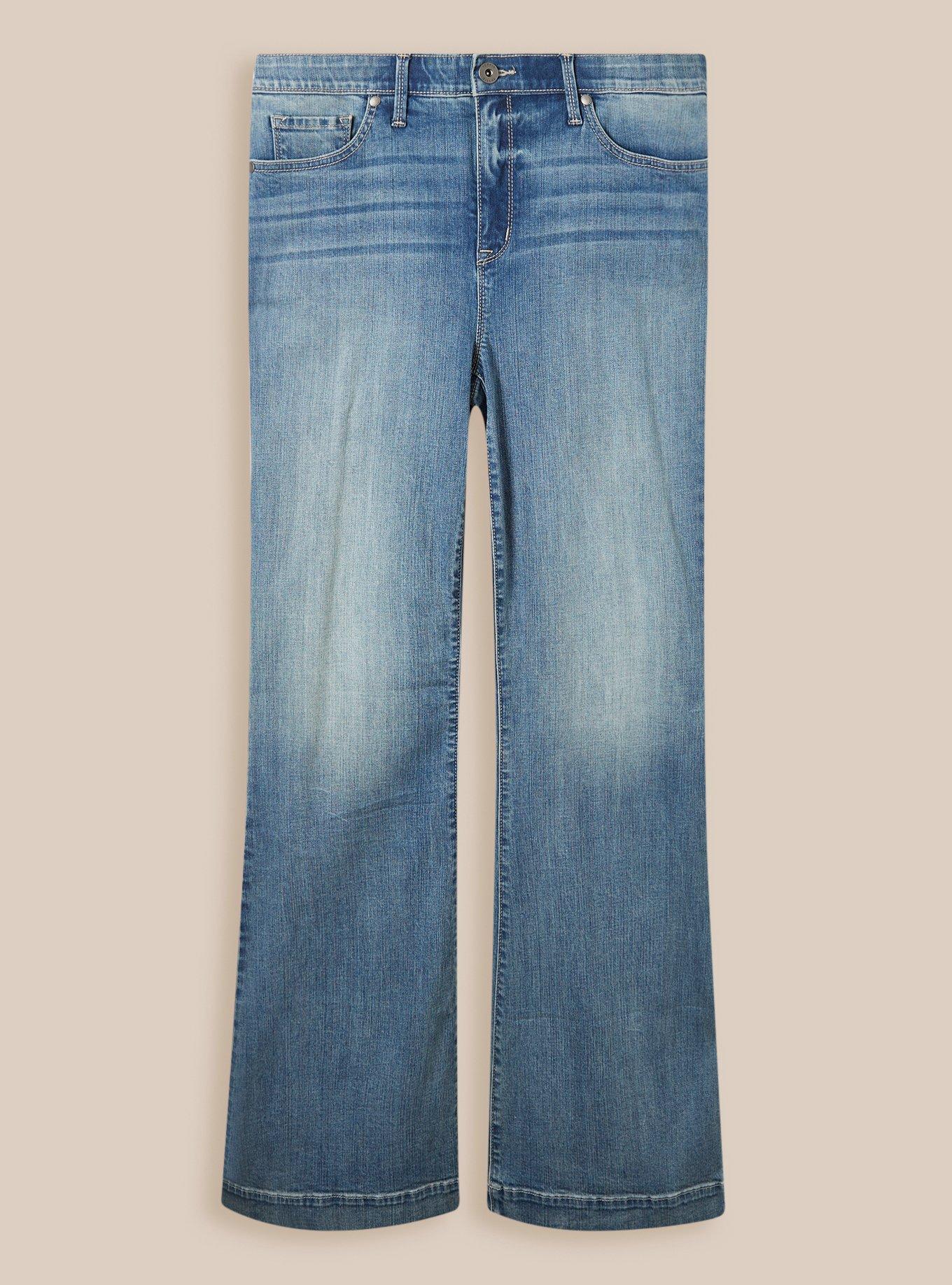 Plus Size - Sky High Flare Vintage Stretch High-Rise Jean (Tall) - Torrid