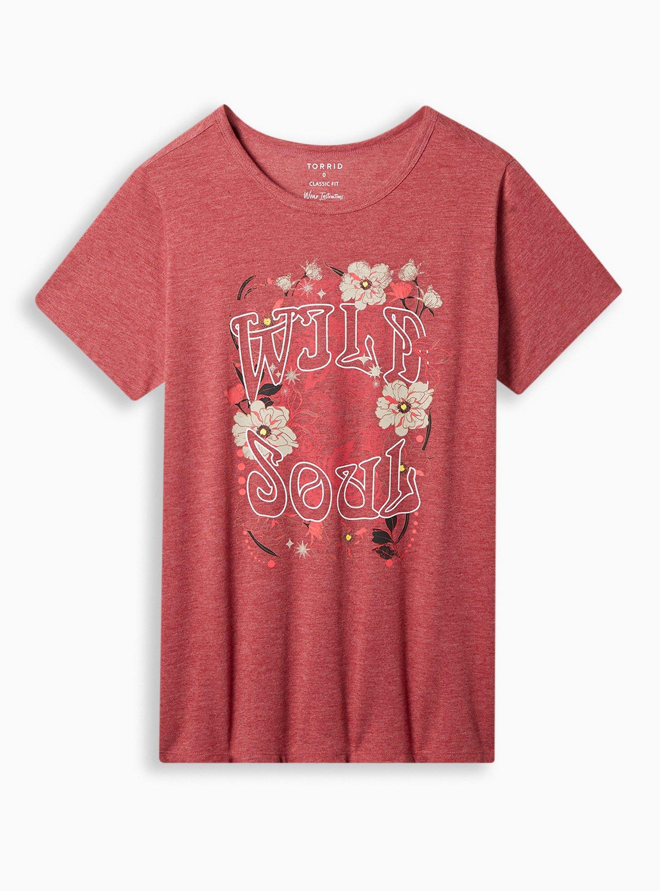 Plus Size - Wild Soul Everyday Signature Jersey Crew Neck Tee - Torrid
