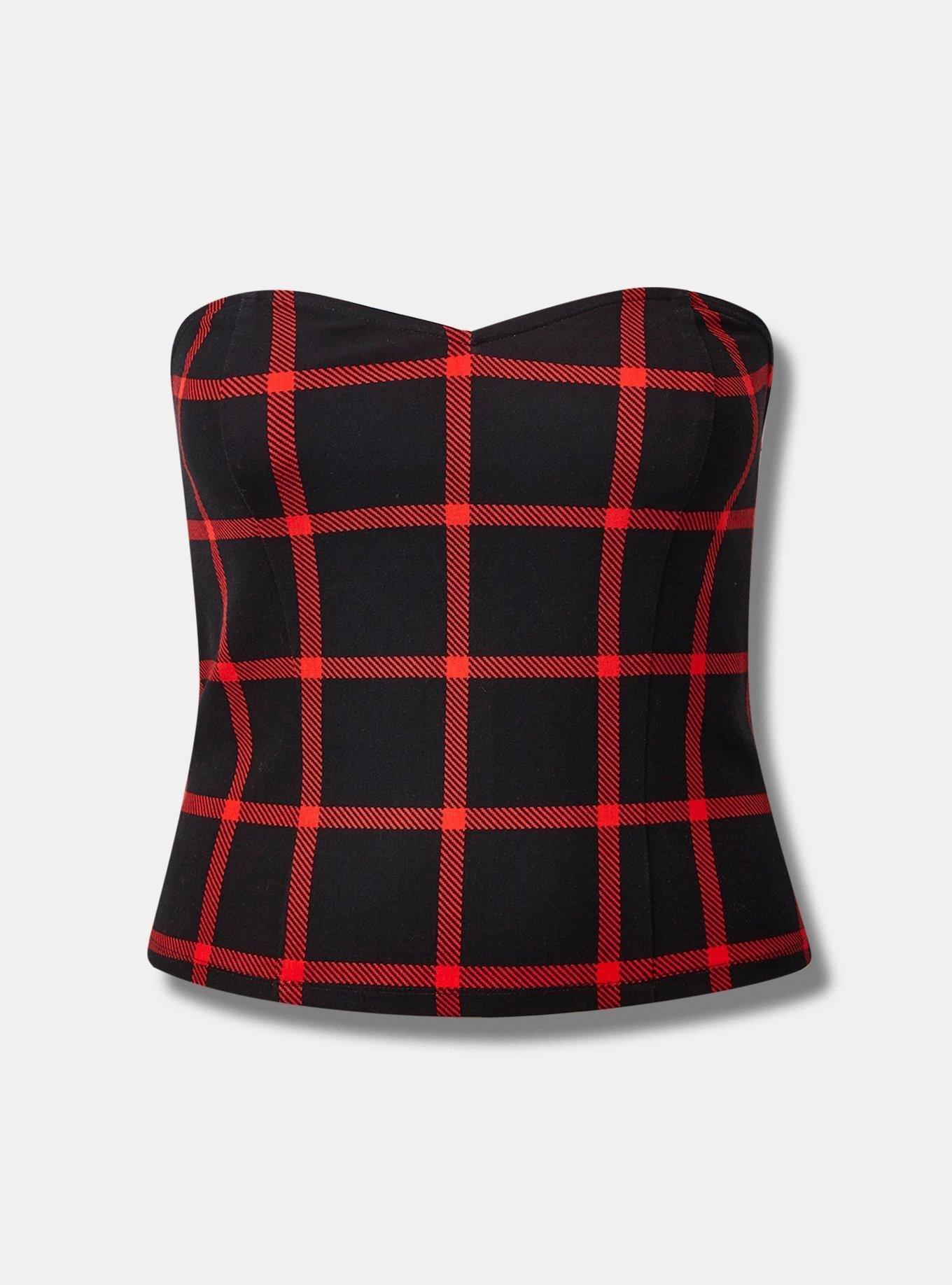 Plus Size - Ponte Sweetheart Tube Top - Torrid